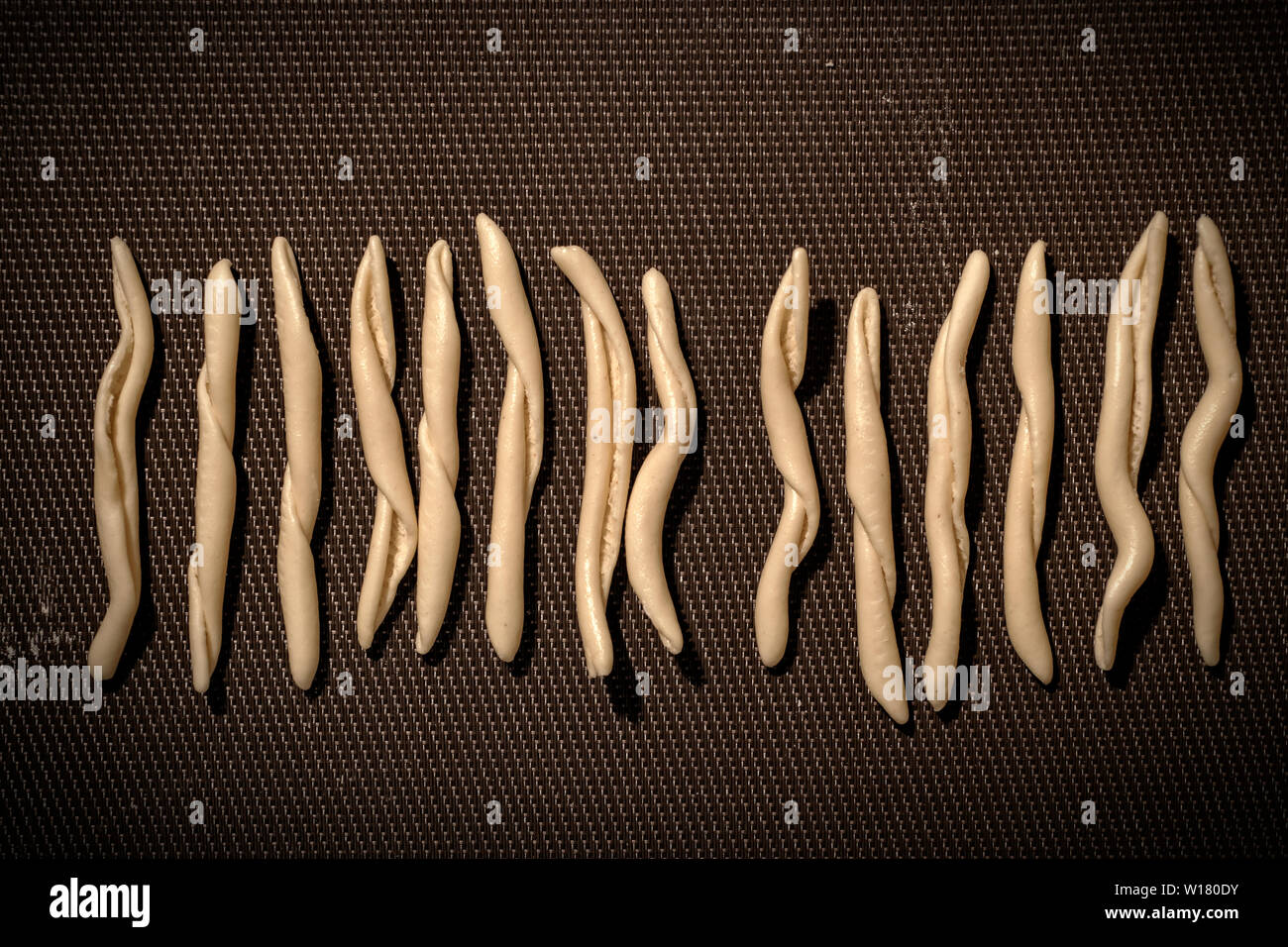 Italy Calabria Calabrese pasta with ferretto - Maccheroni Calabresi ...