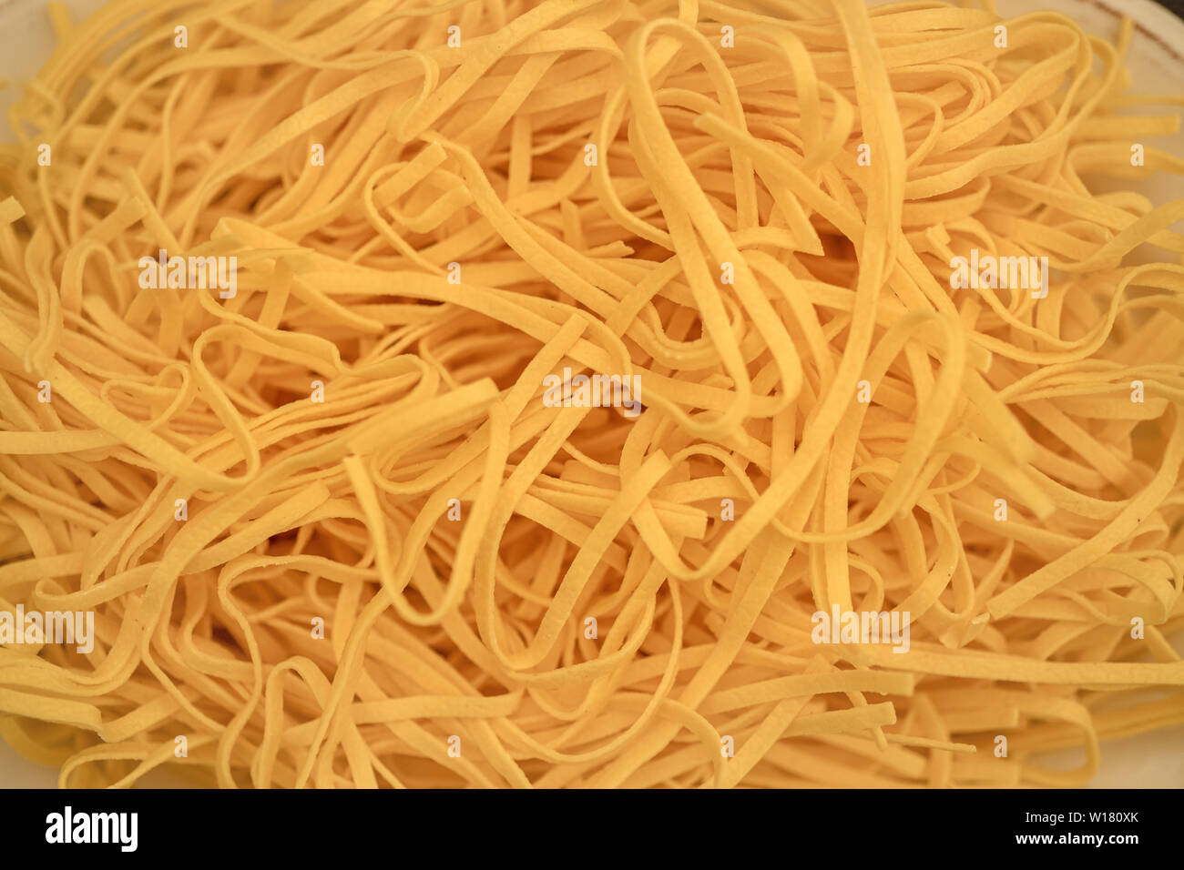 Italy Lazio Tonnarelli Pasta Stock Photo - Alamy