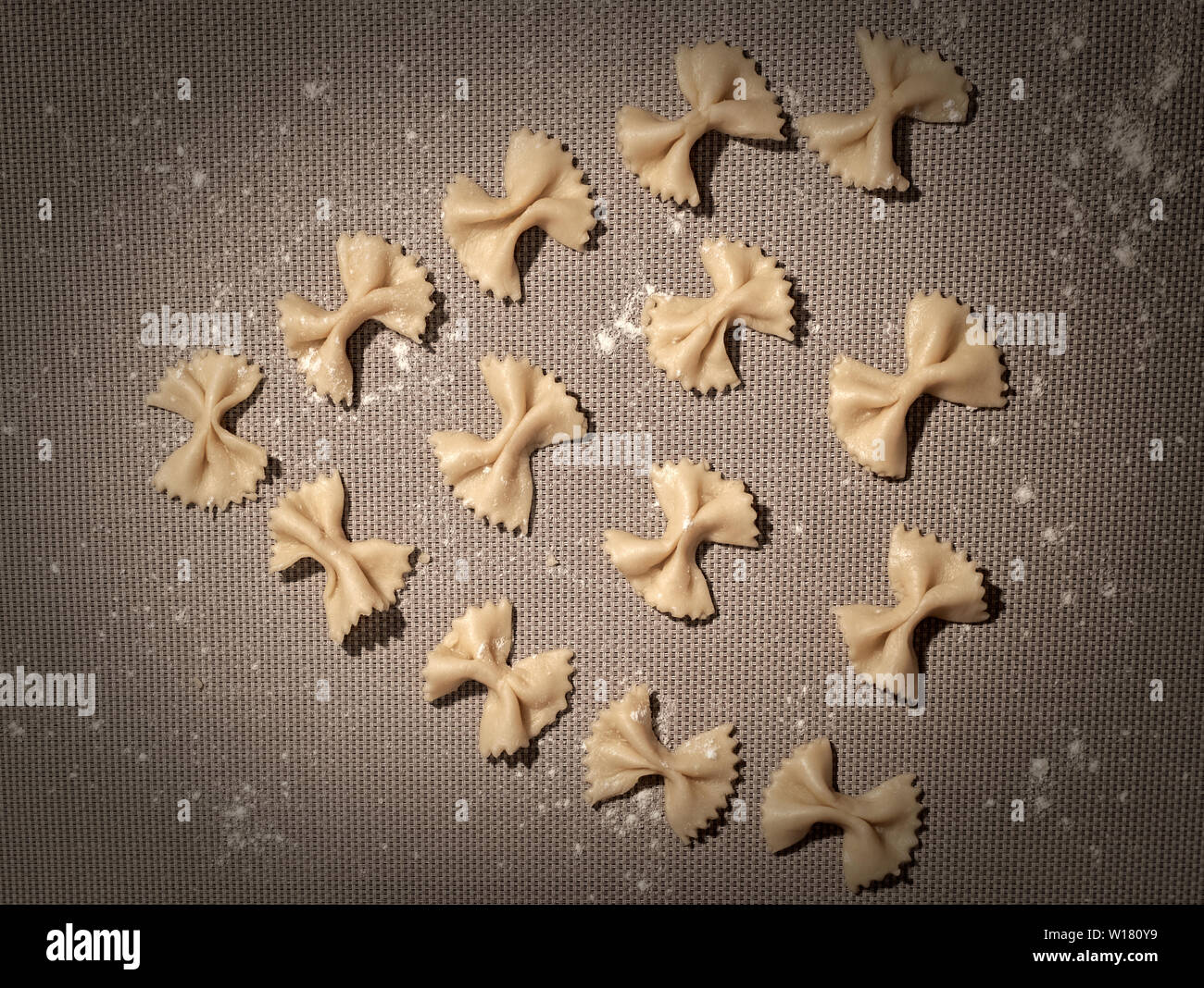 Italy Emilia Romagna Tricchetti pasta Stock Photo - Alamy