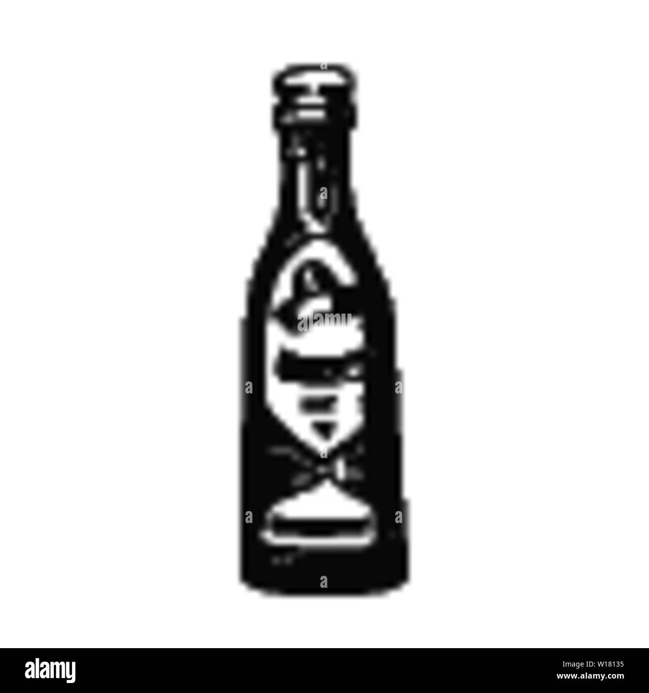 Glass mexican tequila vodka Black and White Stock Photos & Images - Alamy