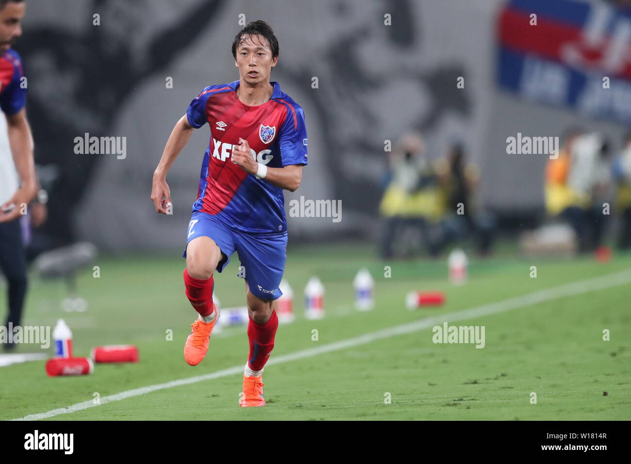 FC Tokyo's Sei Muroya during the 2019 J1 League match between FC Tokyo ...