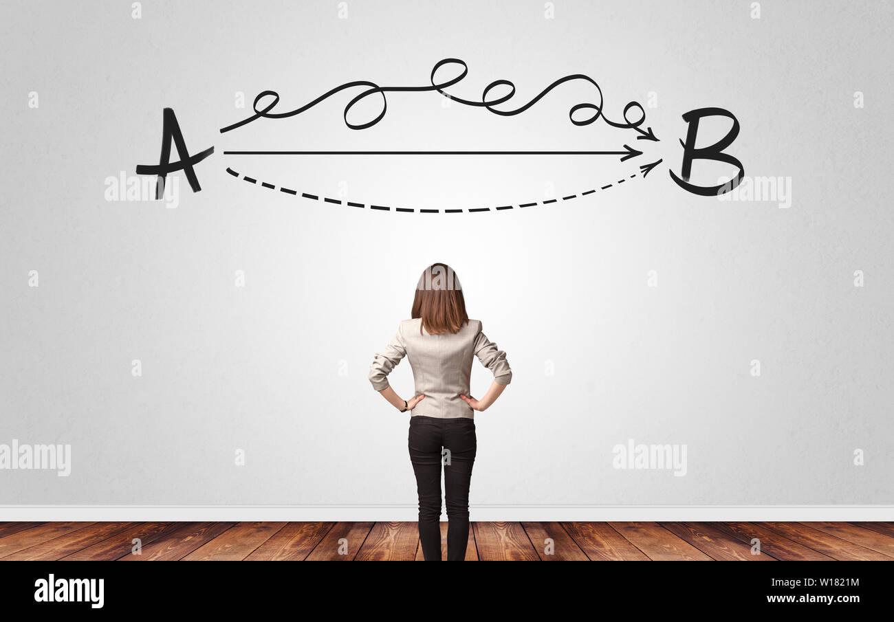 Choosing between two things hi-res stock photography and images - Alamy