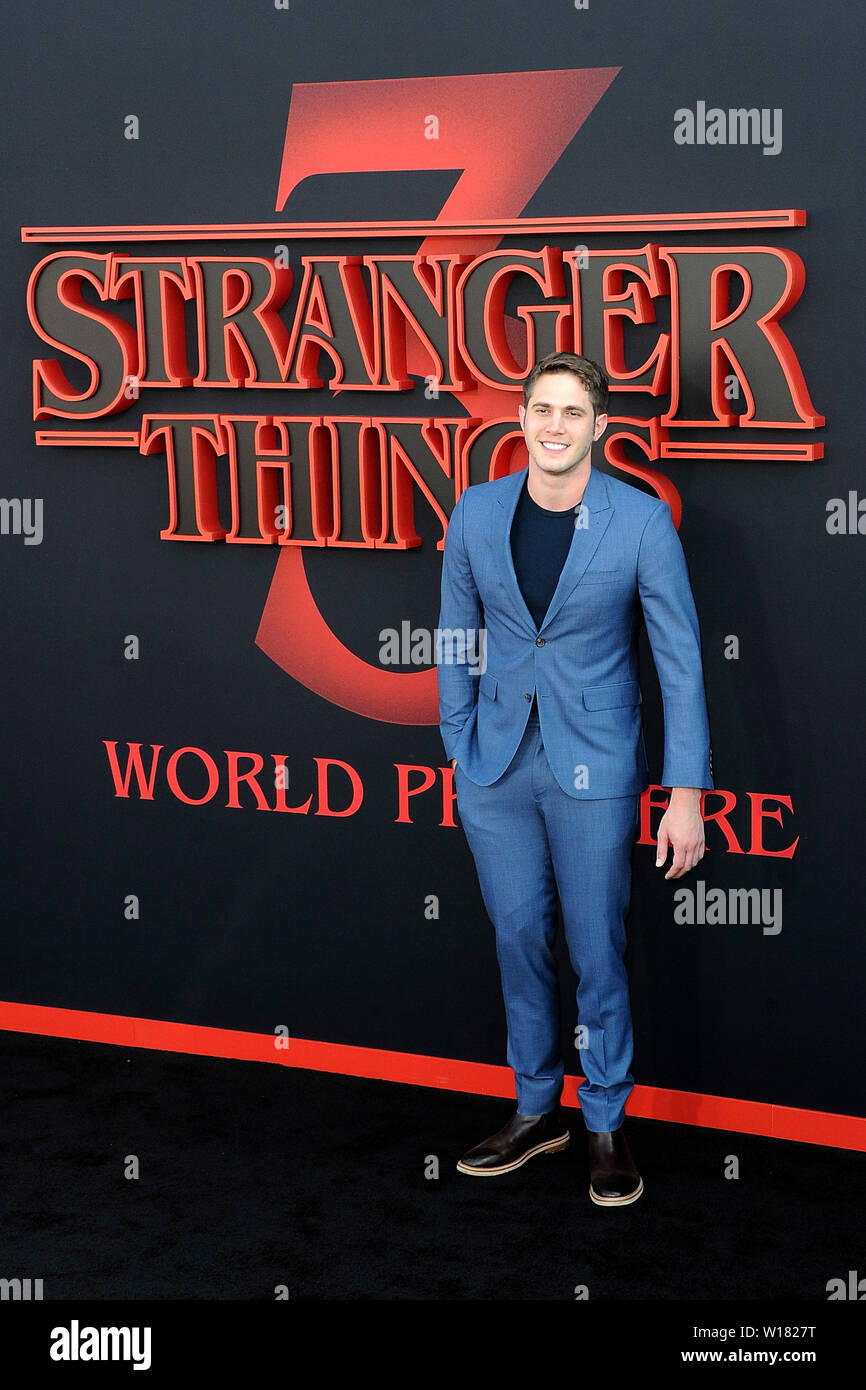 Blake Jenner at the world premiere of Season 3 of the Netflix TV series ...