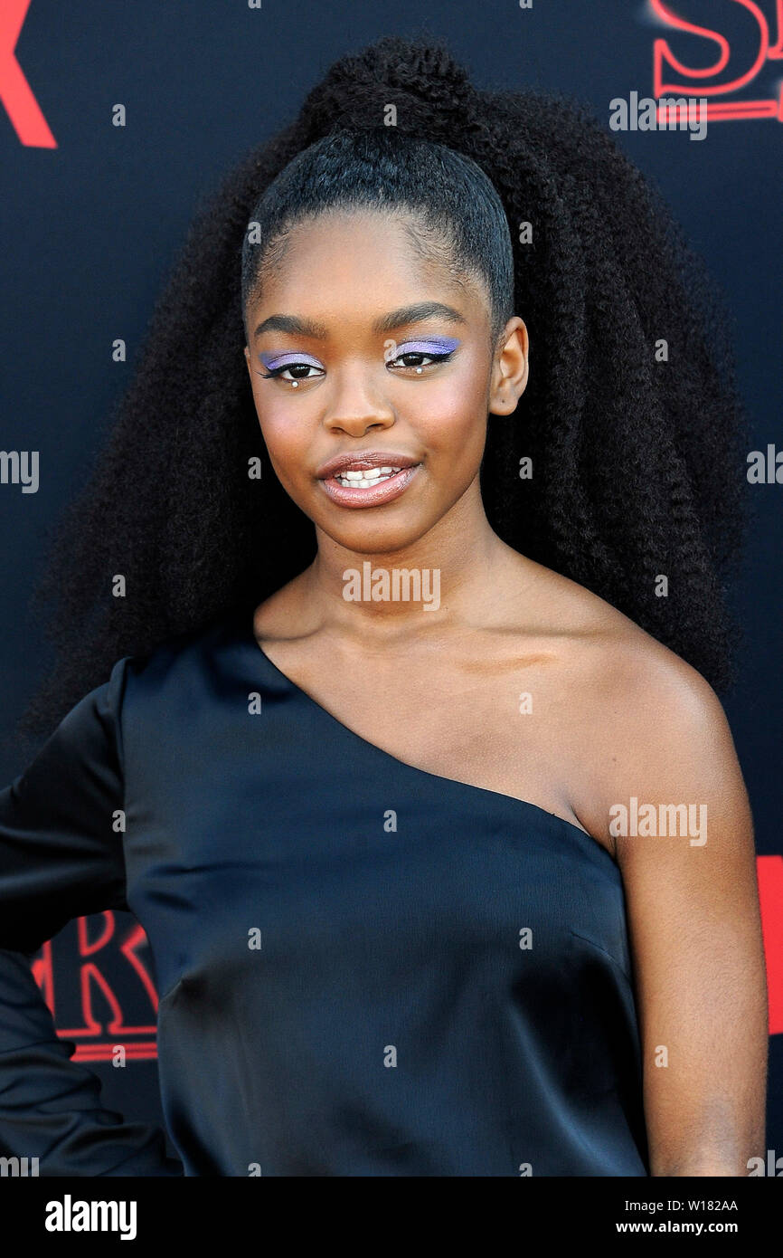 Marsai Martin at the world premiere of Season 3 of the Netflix TV ...