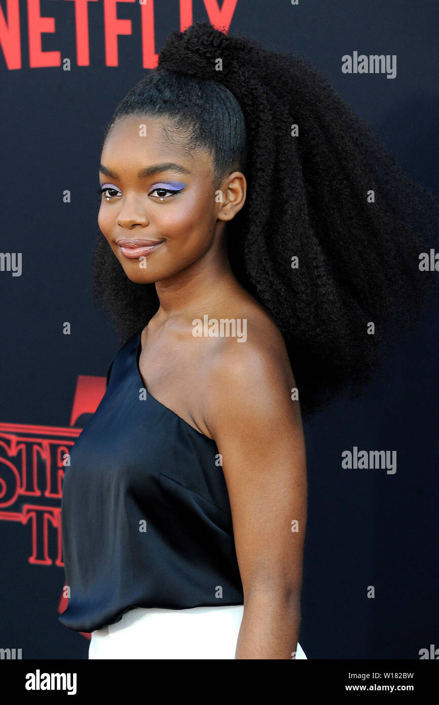 Marsai Martin at the world premiere of Season 3 of the Netflix TV ...