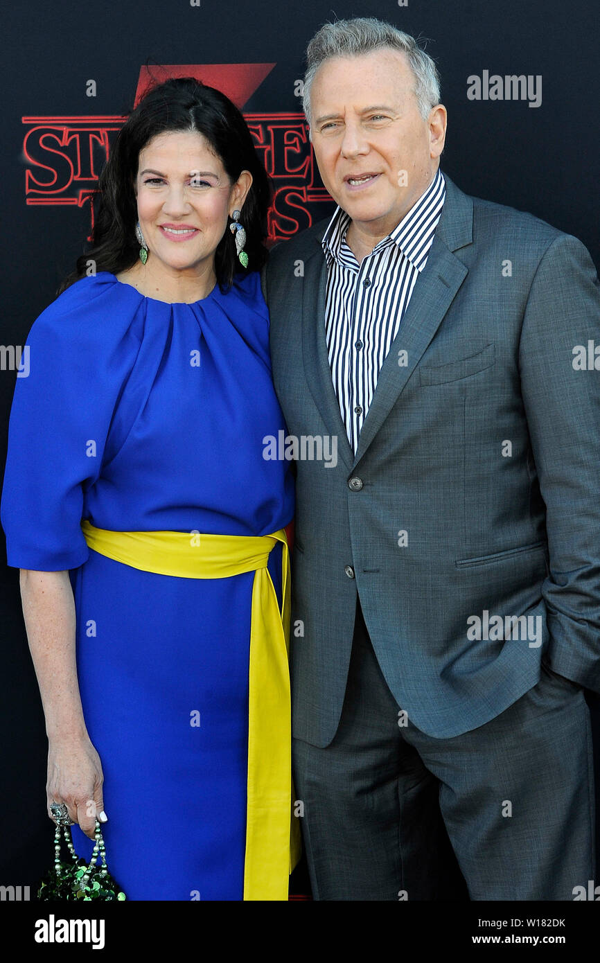 Santa Monica, USA. 28th June, 2019. Paula Ravets with husband Paul ...