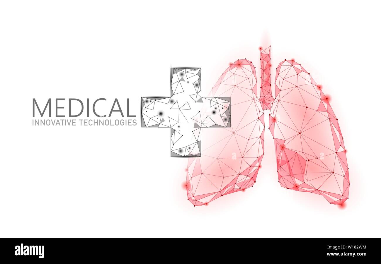 Medical cross symbol lungs doctor online concept. Medical consultation ...