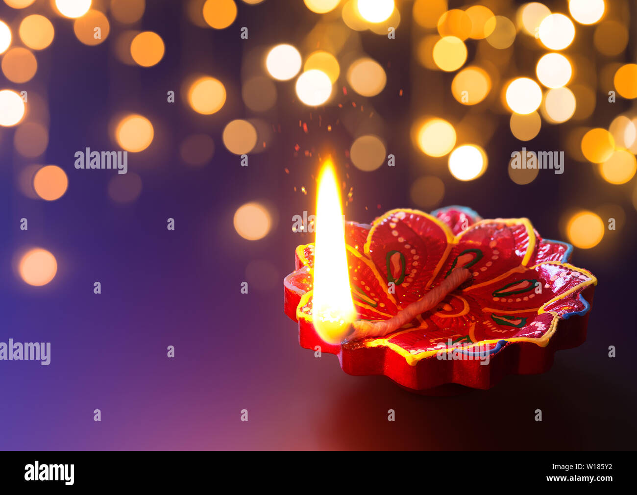 Diya light hi-res stock photography and images - Alamy