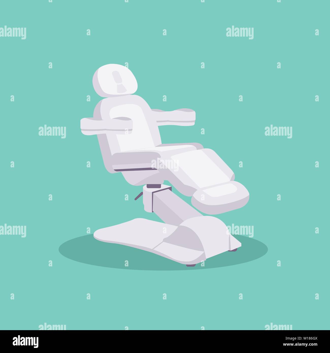 White modern lab interior Stock Vector Images - Alamy