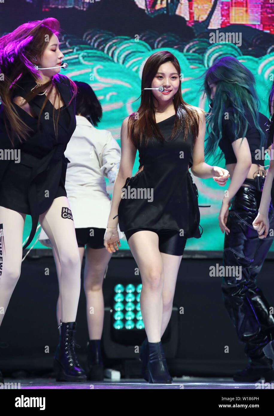 01st July, 2019. S. Korean girl group GFriend South Korean girl group ...