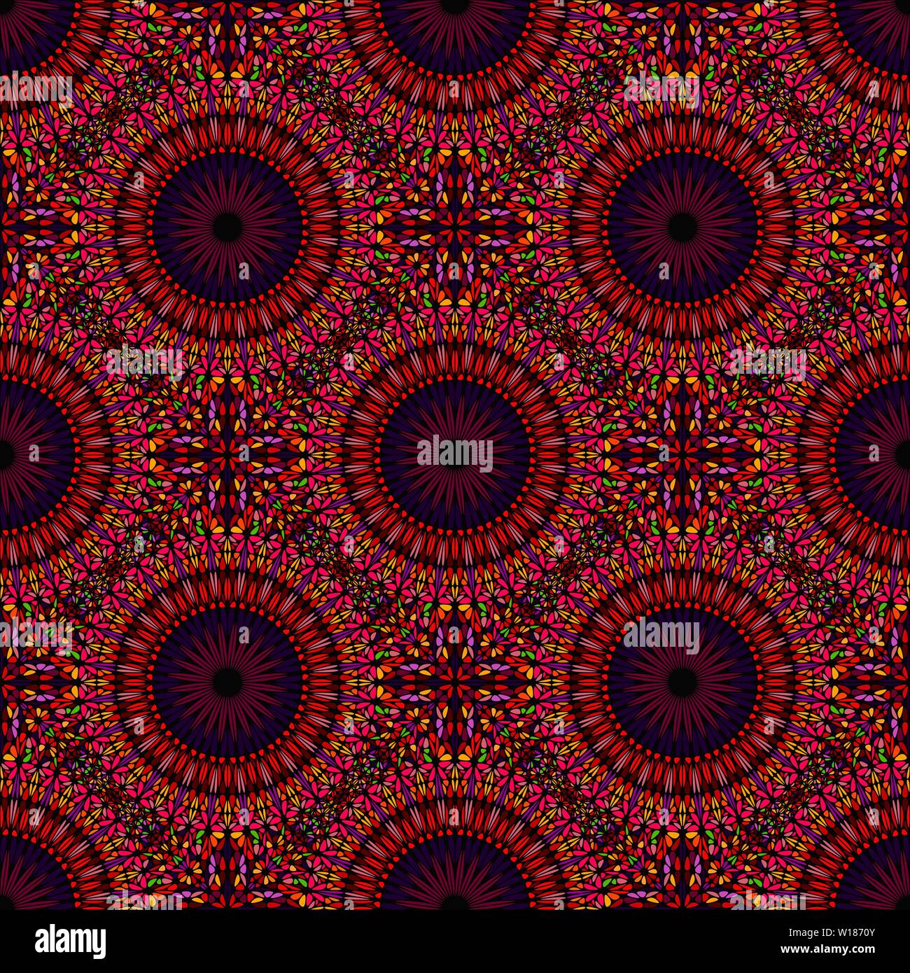 Seamless geometrical multicolor mandala pattern background - elegant ...