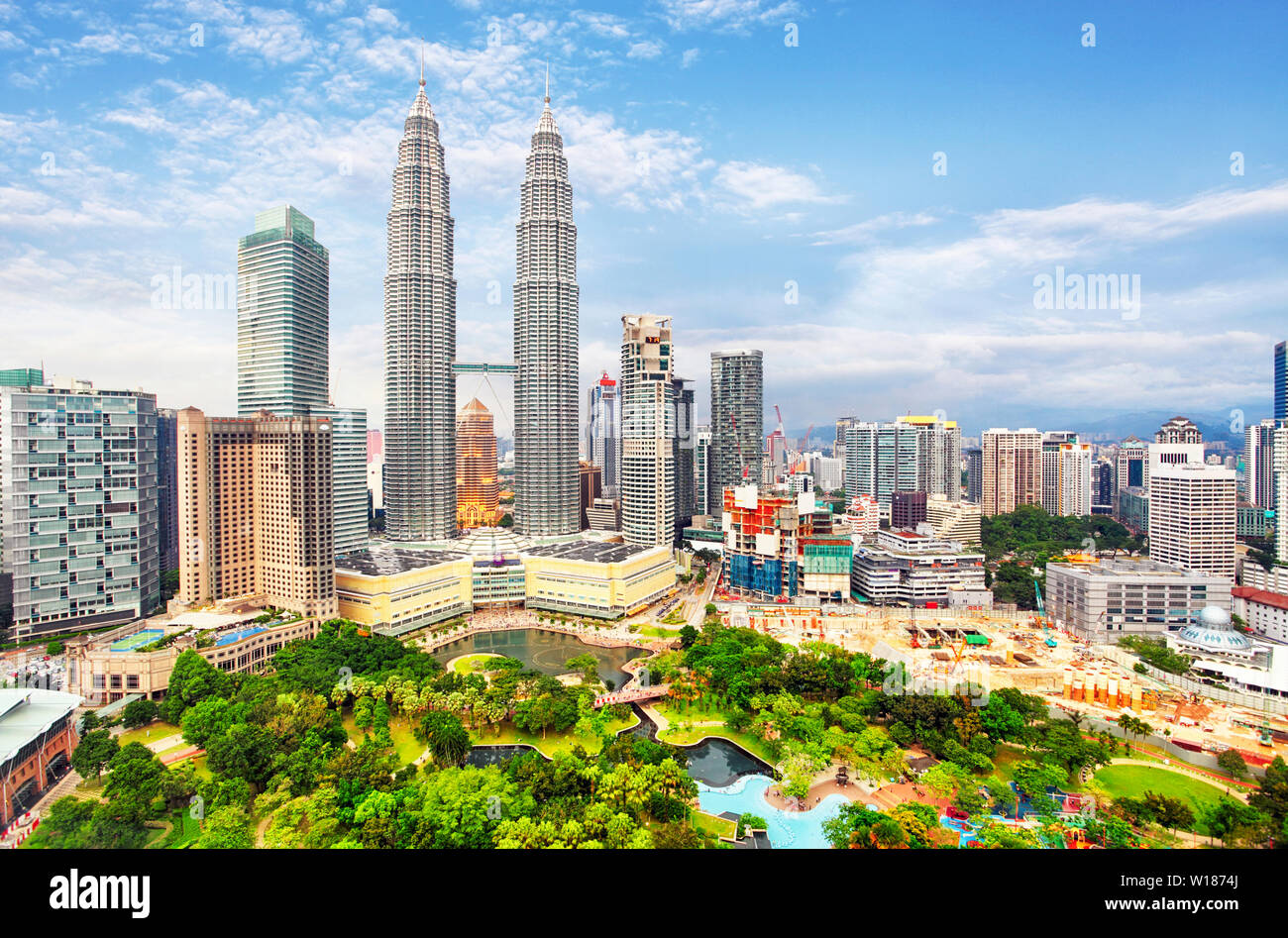 Kuala lumpur skyline day hi-res stock photography and images - Alamy