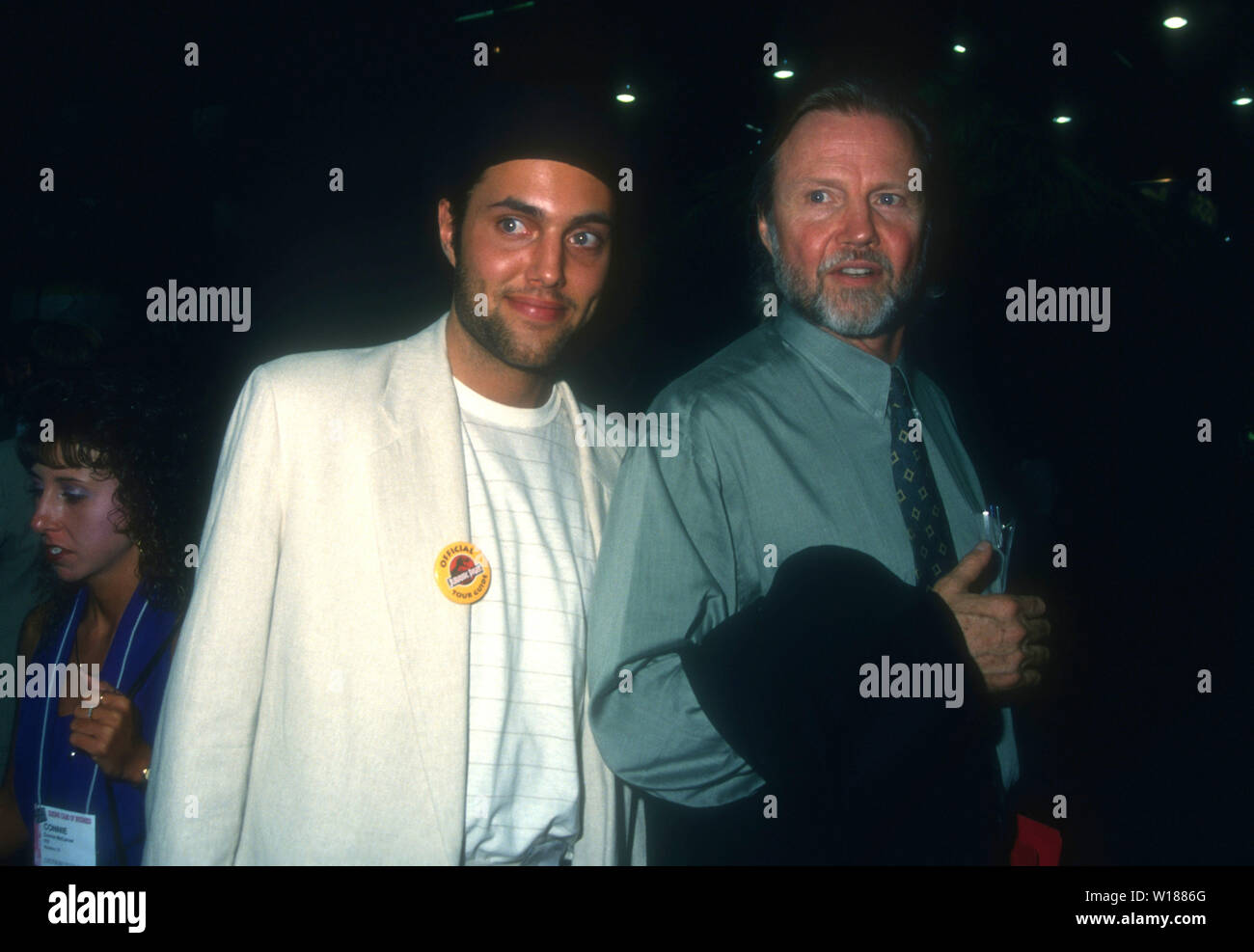 Las Vegas, Nevada, USA 25th July 1994 Actor James Haven and father ...