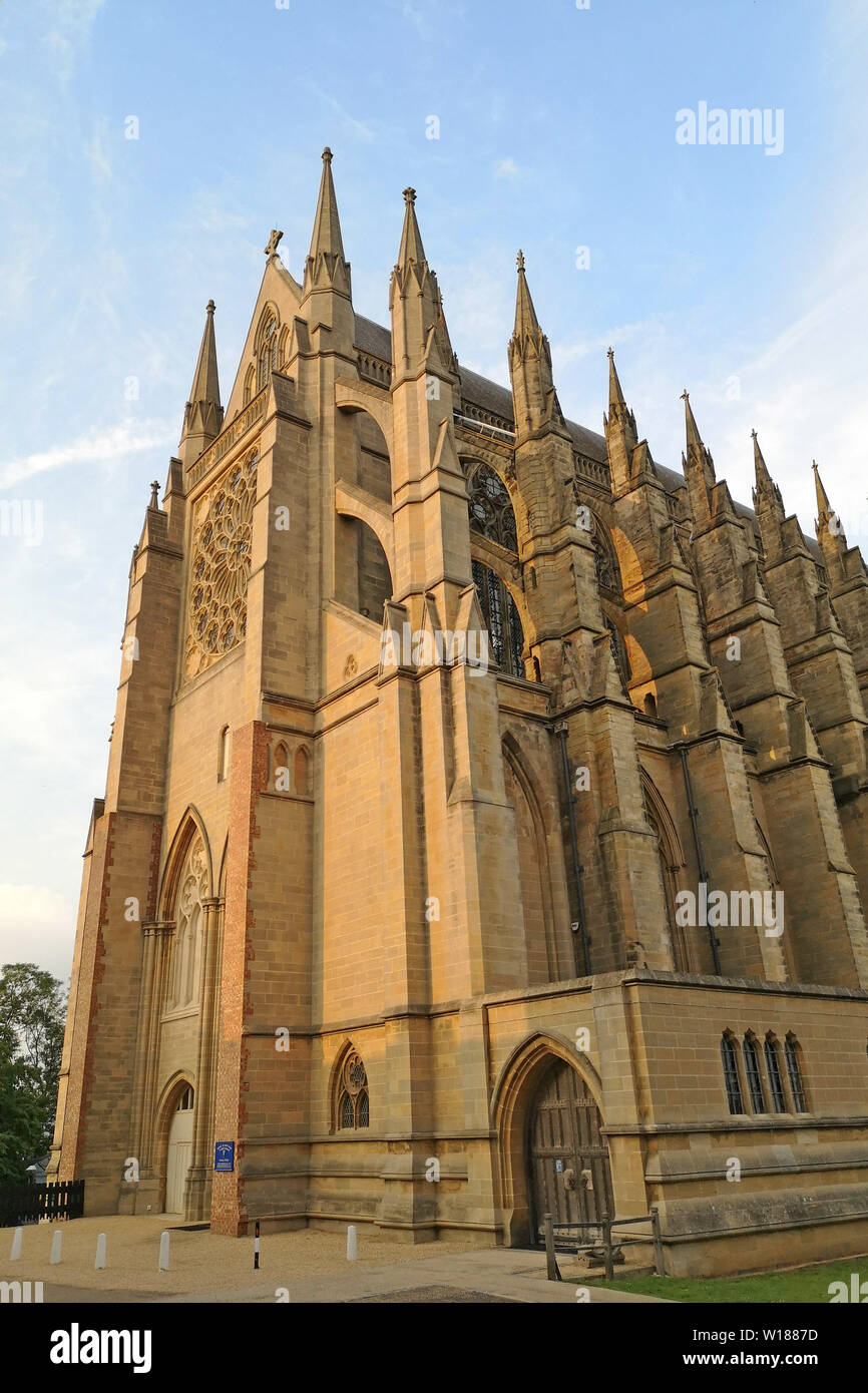 The Chapel of Saint Mary and Saint Nicolas at Lancing College in West ...