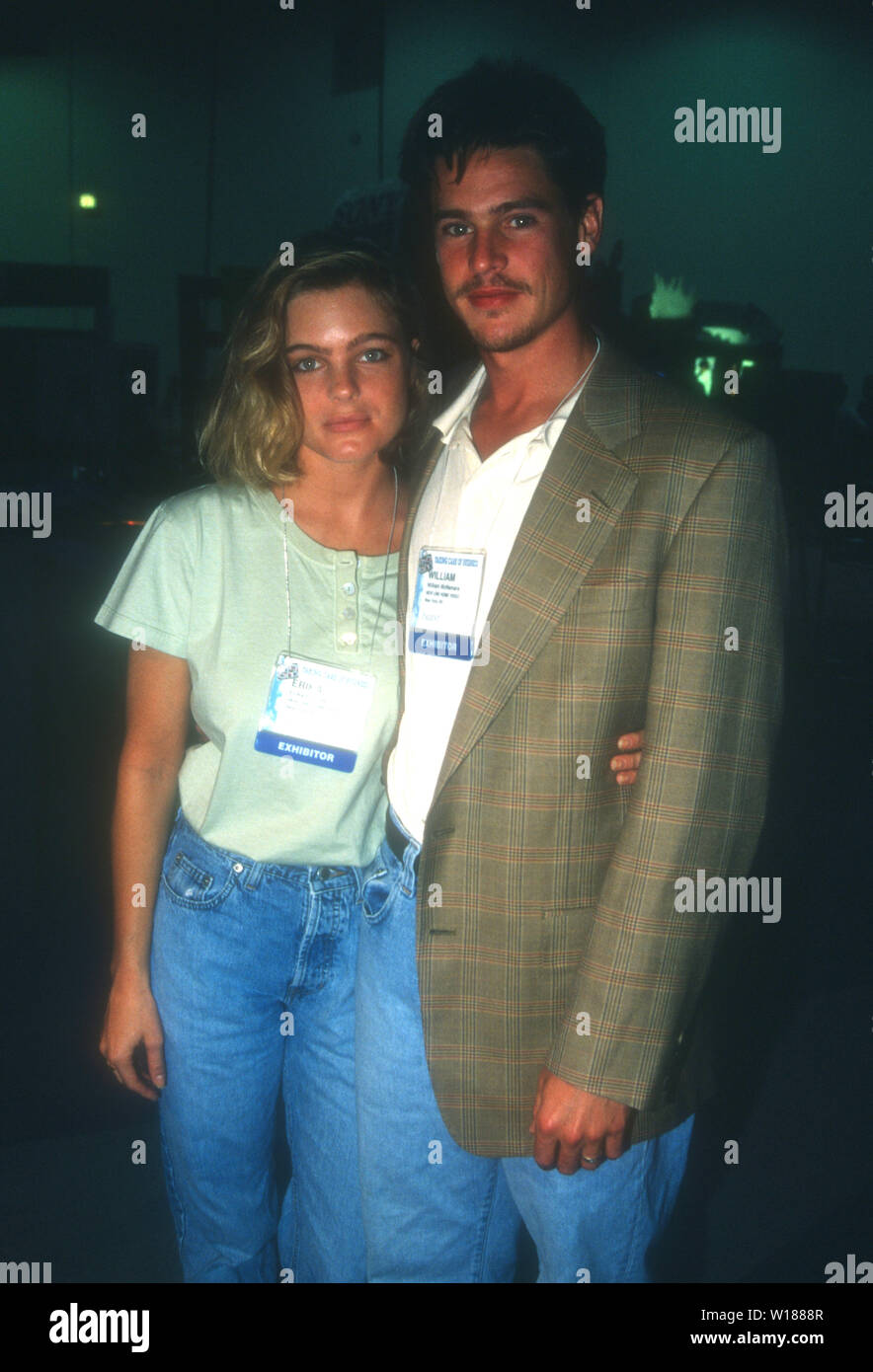 Las Vegas, Nevada, USA 25th July 1994 Actress Erika Eleniak and actor William McNamara attend ...