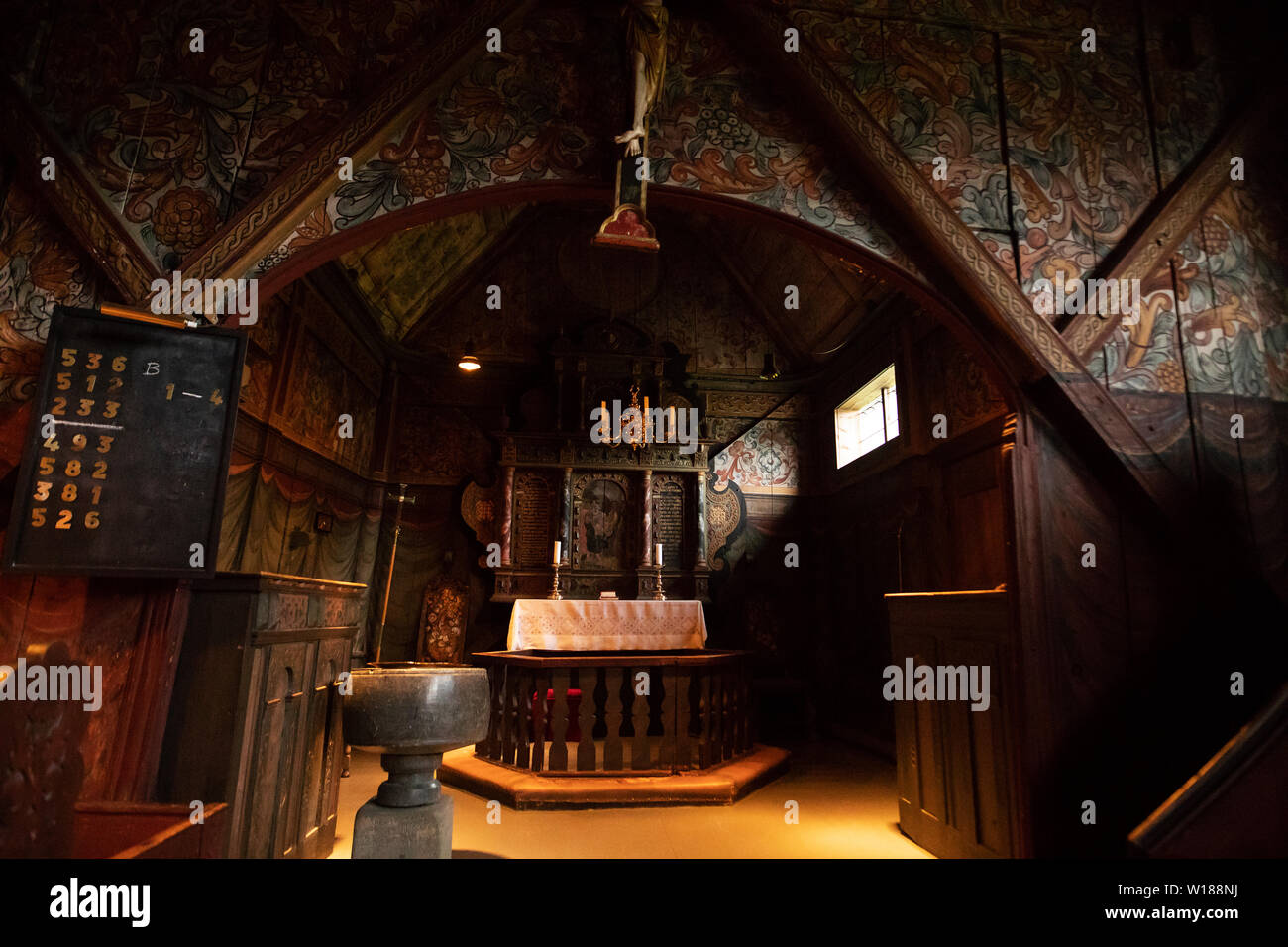 Historic norwegian stave church High Resolution Stock Photography and ...