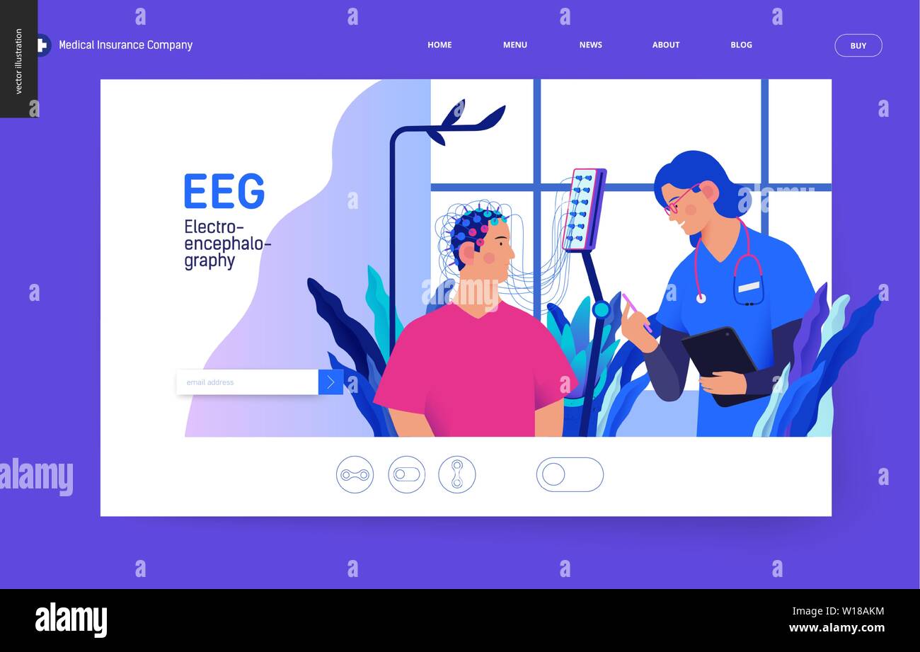 Eeg assessment Stock Vector Images - Alamy