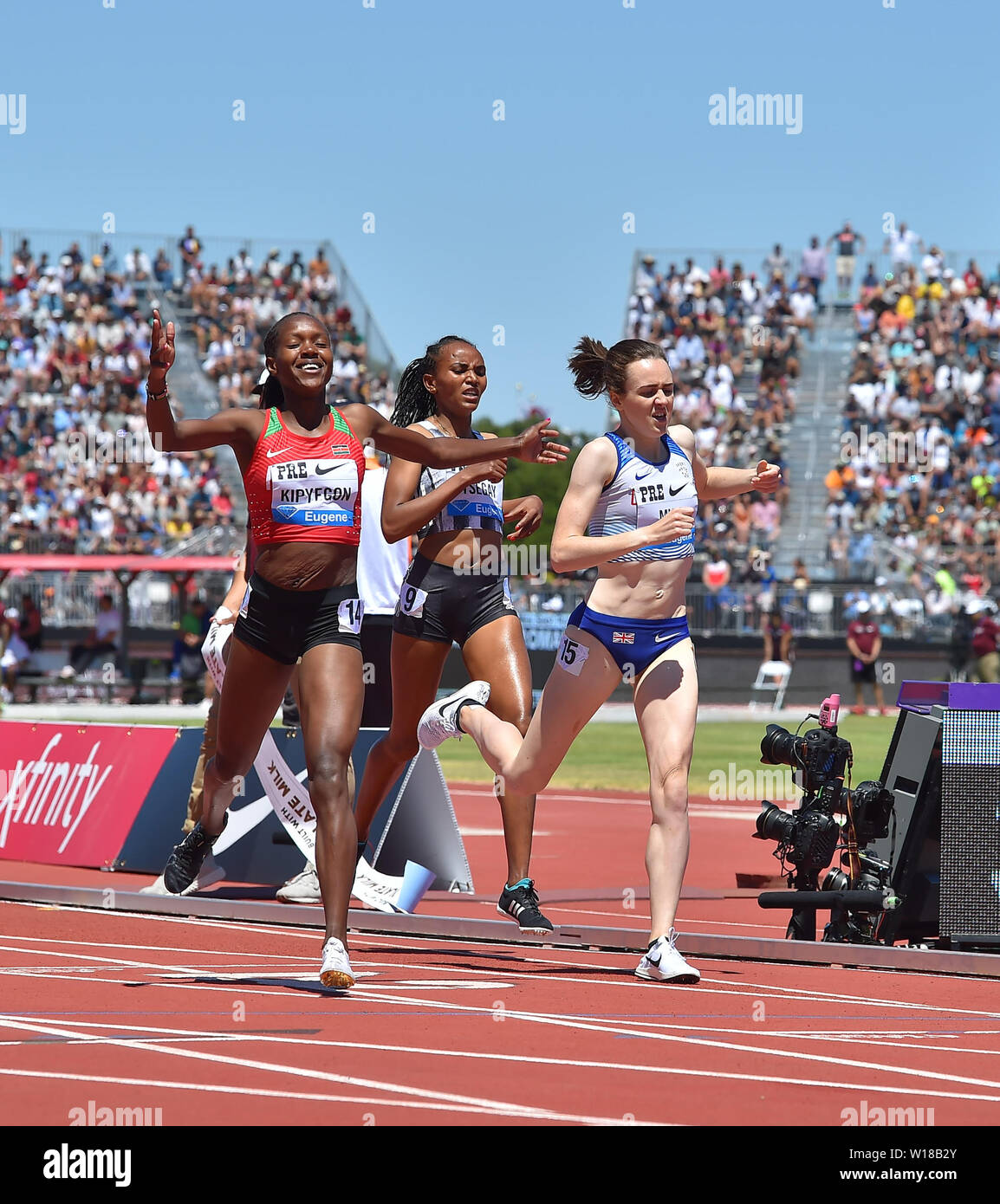 Womens 1500m hi-res stock photography and images - Alamy