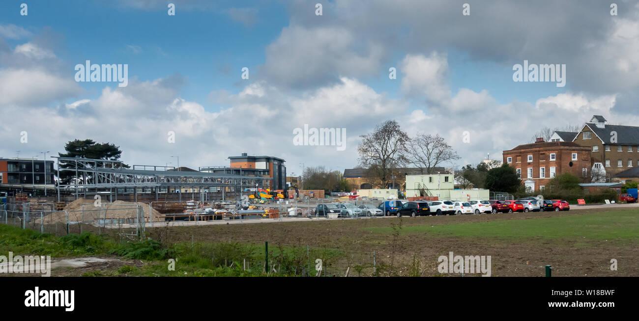 New Aldi store in Chelmsford Essex making three in total Stock Photo ...