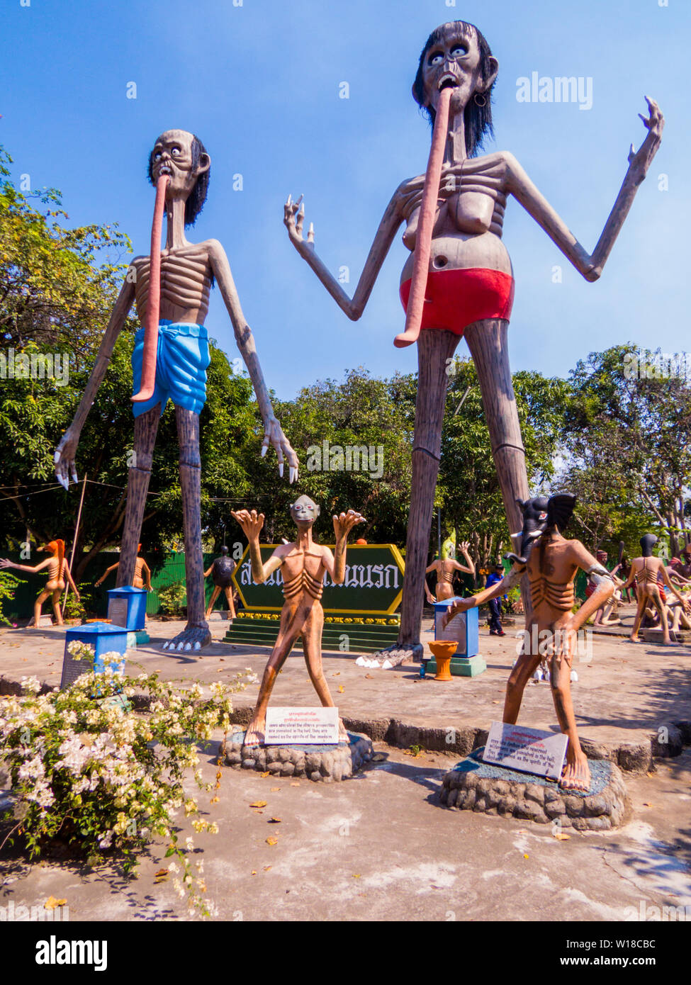 Wang Saen Suk Hell Garden, Pattaya, Chonburi, Thailand Stock Photo - Alamy