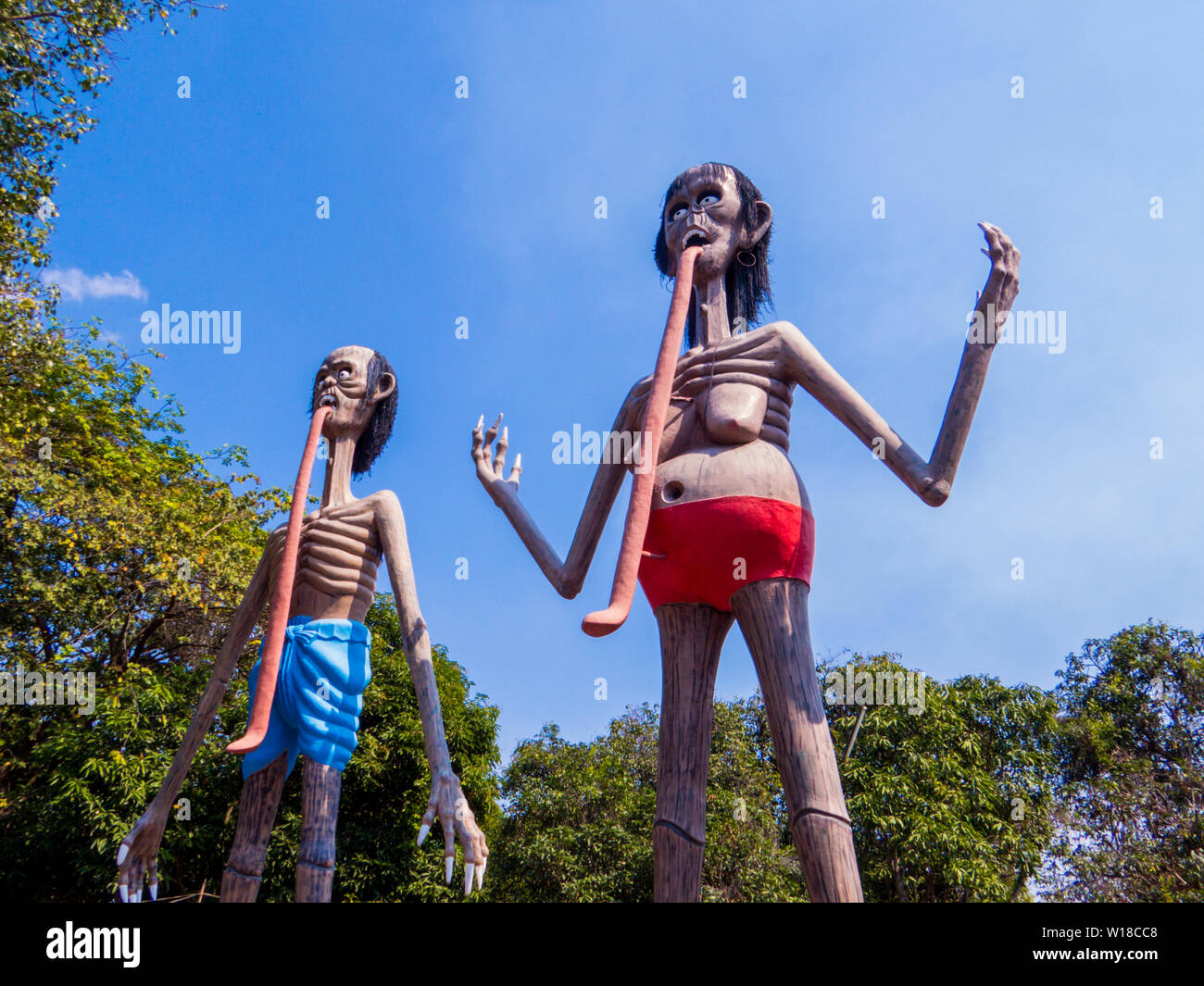 Wang Saen Suk Hell Garden, Pattaya, Chonburi, Thailand Stock Photo - Alamy