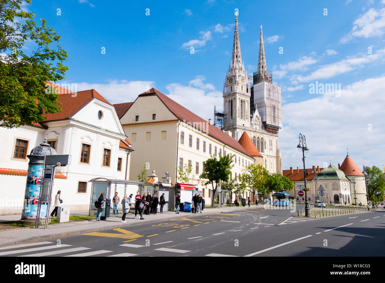 Kaptol Ulica, Kaptol, Zagreb, Croatia Stock Photo - Alamy