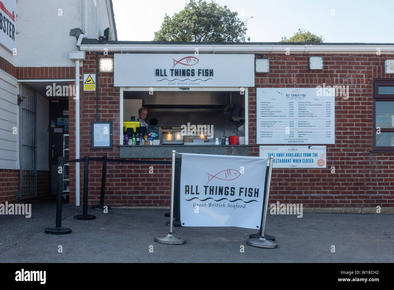 Traditional seaside fish chip shop hi-res stock photography and images ...