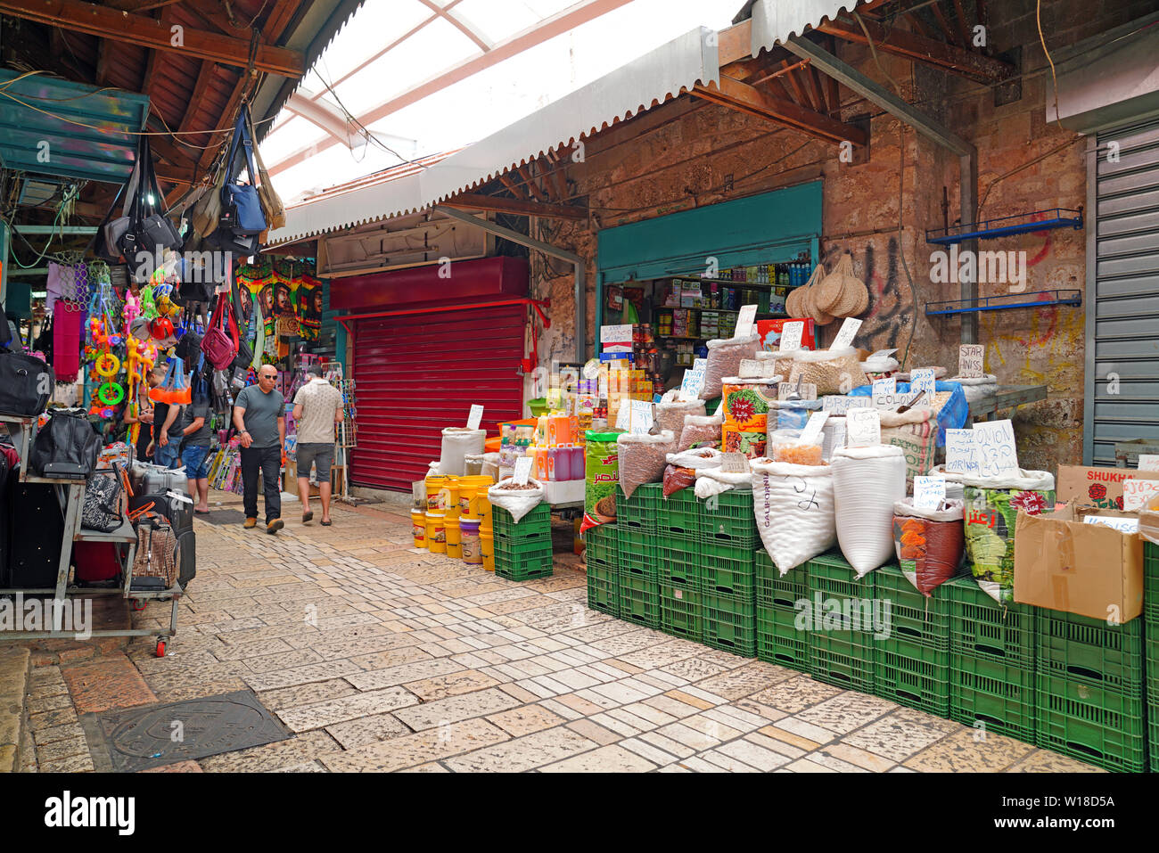 A market, or marketplace Stock Photo - Alamy
