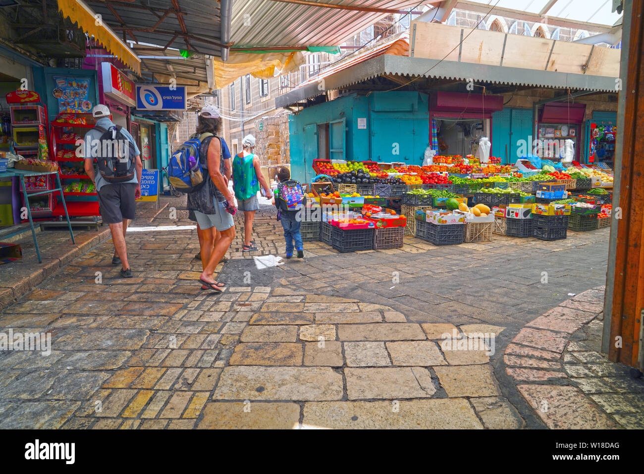A market, or marketplace Stock Photo - Alamy
