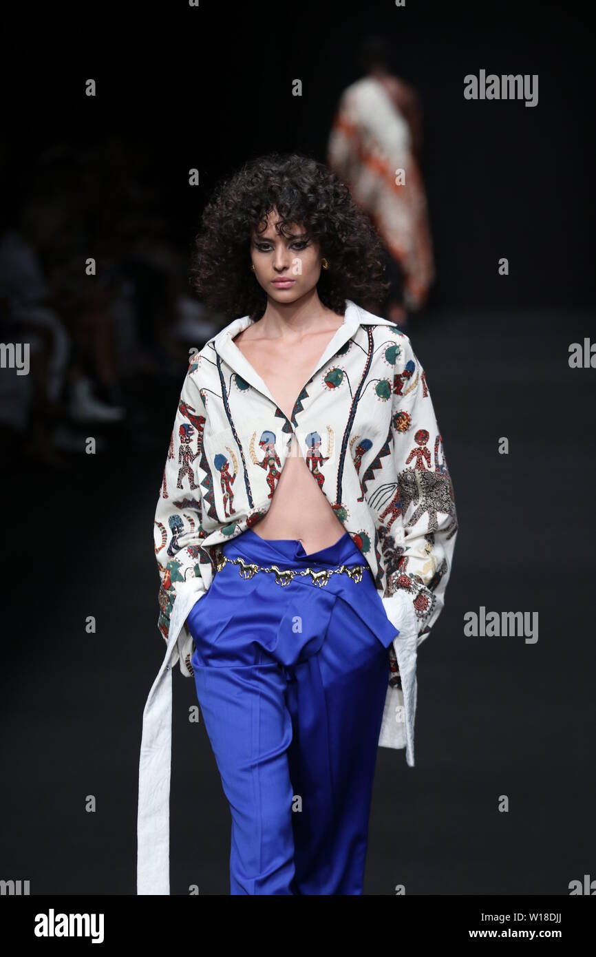 Models walk the runway at the Christoph Rumpf show presented by ...