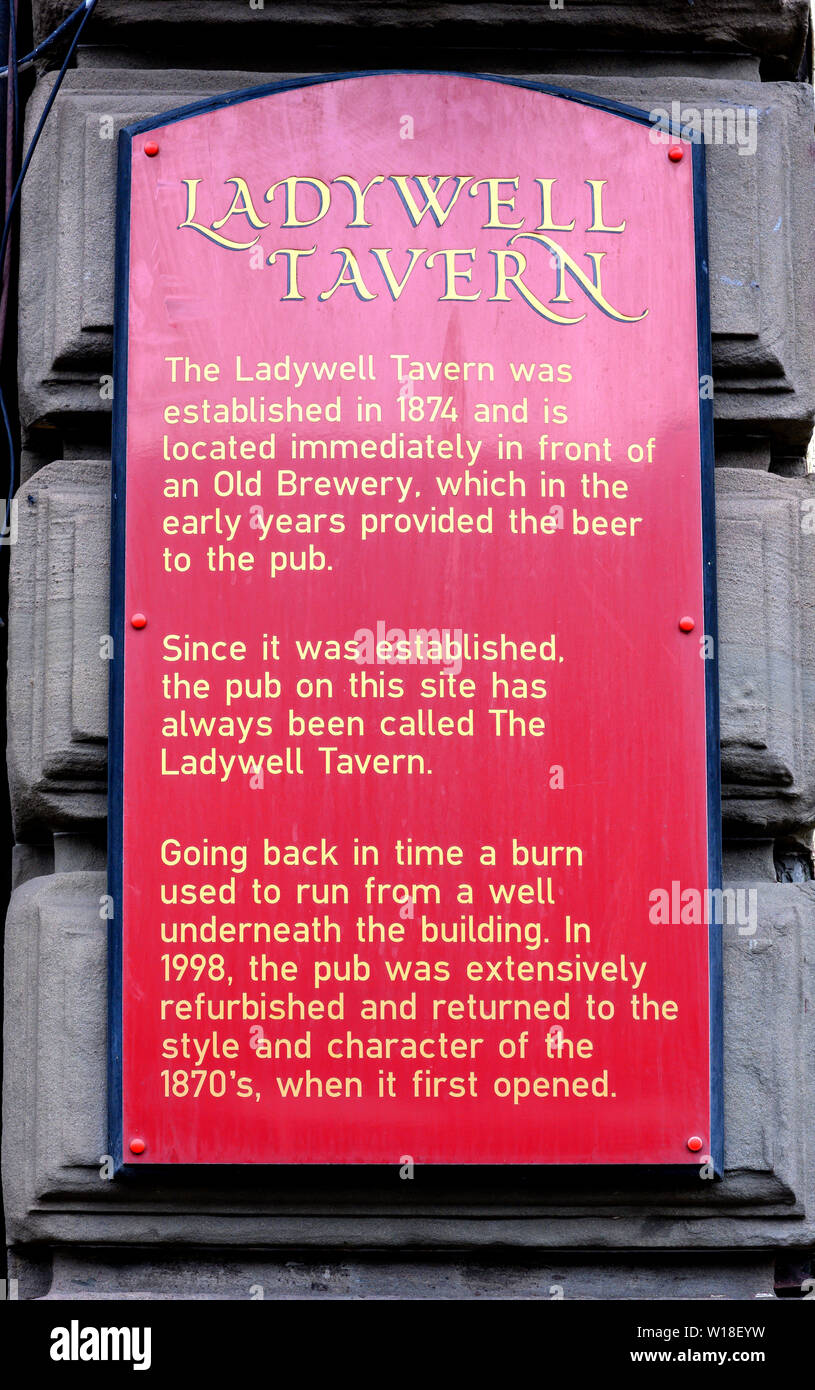 Ladywell Tavern - public house - Victoria Road, Dundee, Scotland, UK ...