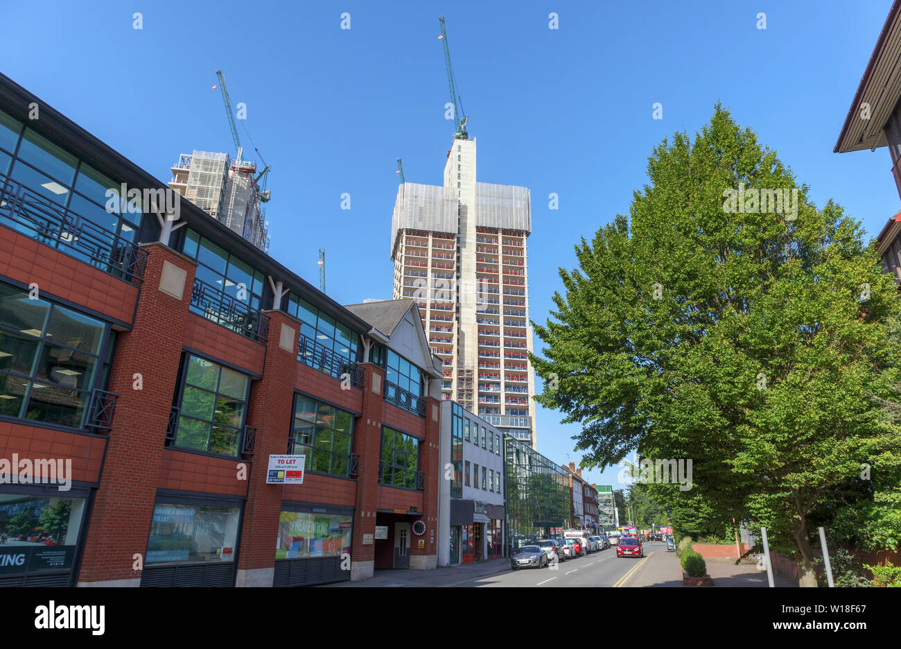 Victoria square high view hi-res stock photography and images - Alamy