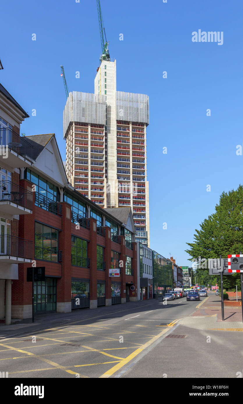 Road works woking surrey england hi-res stock photography and images ...