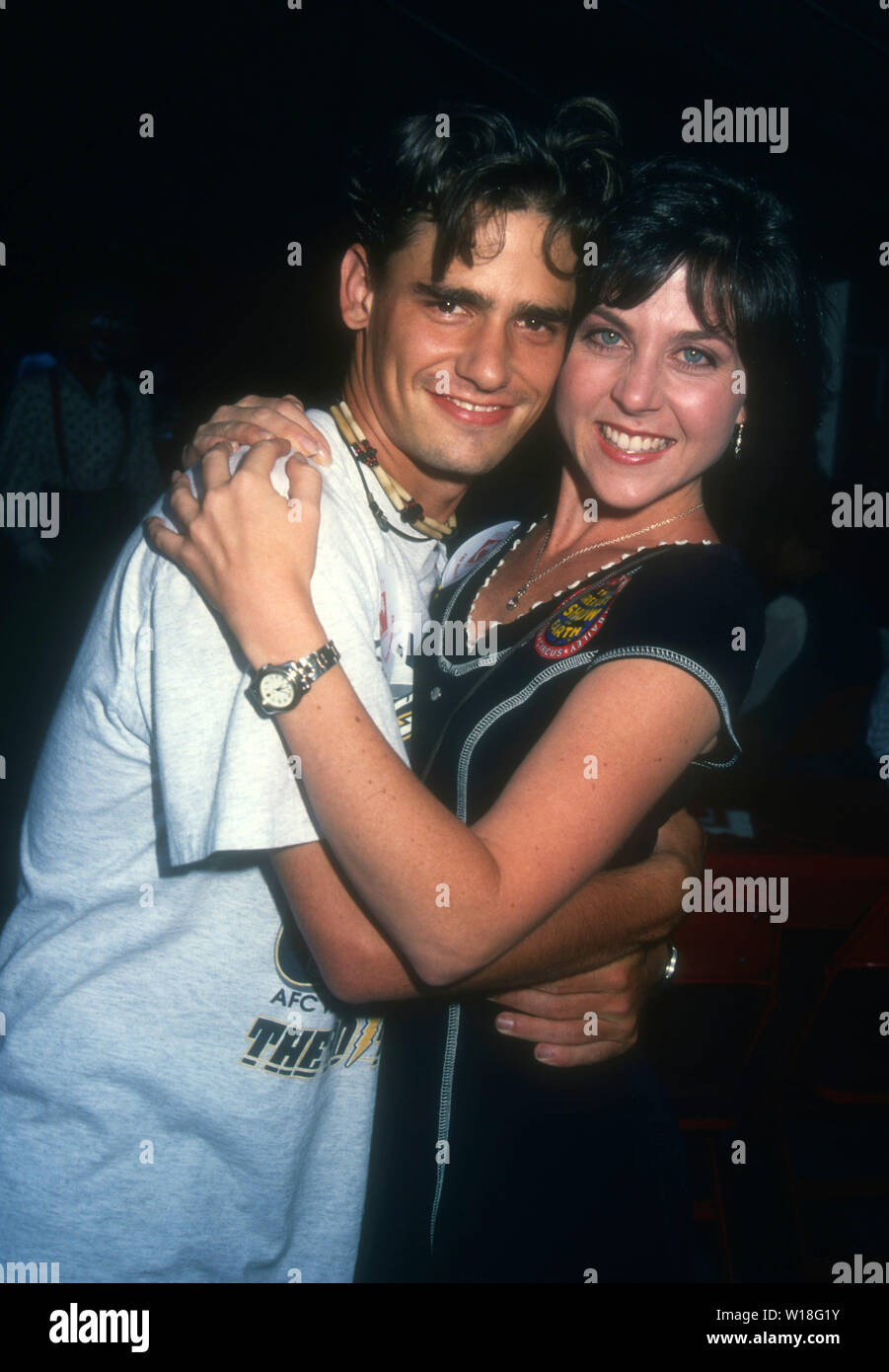 Los Angeles, California, USA 27th July 1994 Actor Mark David and ...