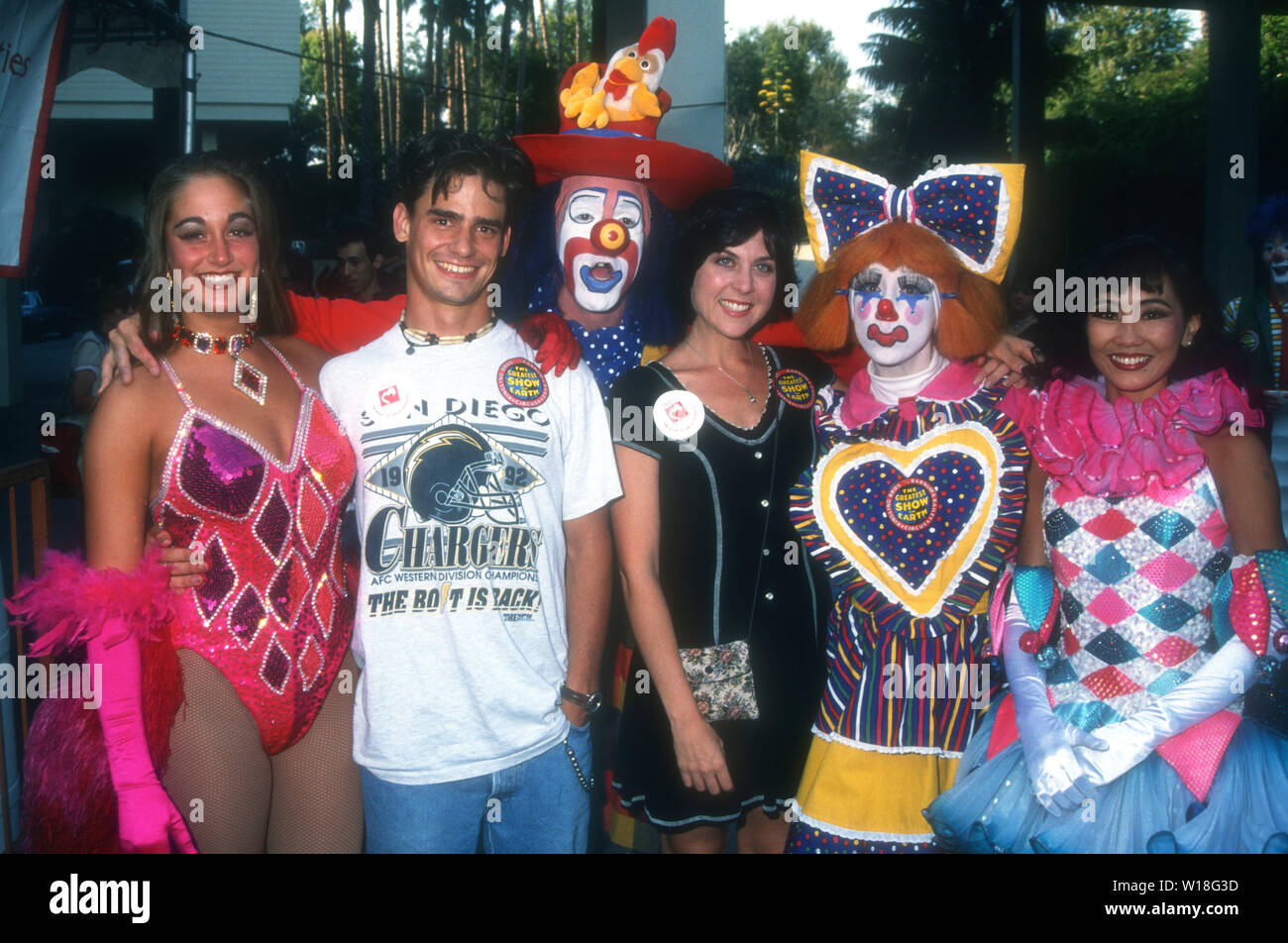 Los Angeles, California, USA 27th July 1994 Actor Mark David and ...