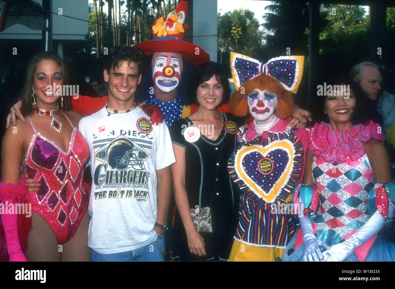 Los Angeles, California, USA 27th July 1994 Actor Mark David and ...