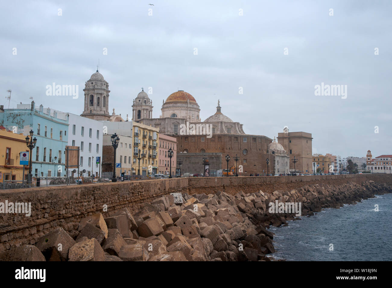 Beautiful promenade of cadiz hi-res stock photography and images - Alamy