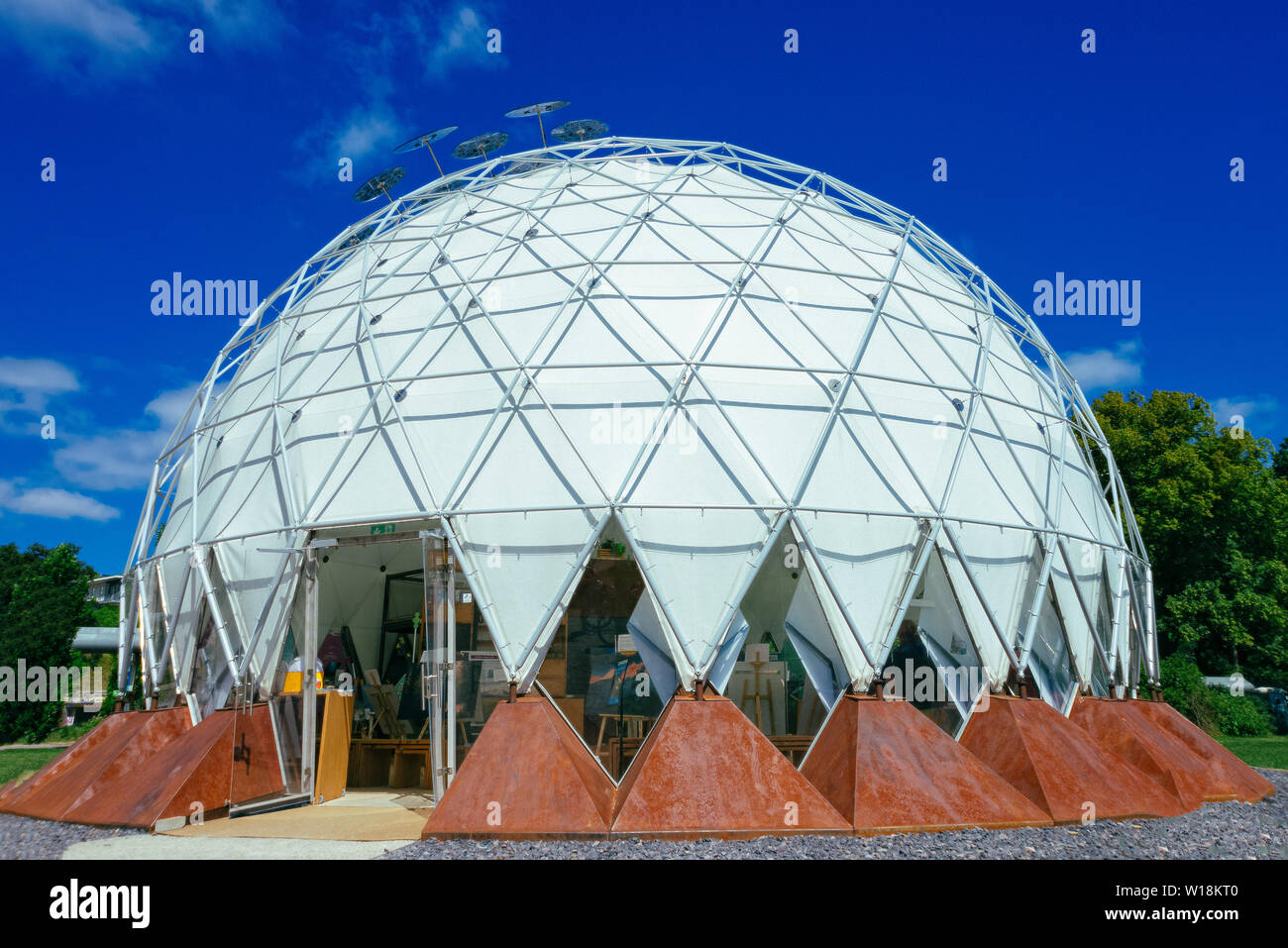 Dome of the climate pavilion Stock Photo - Alamy