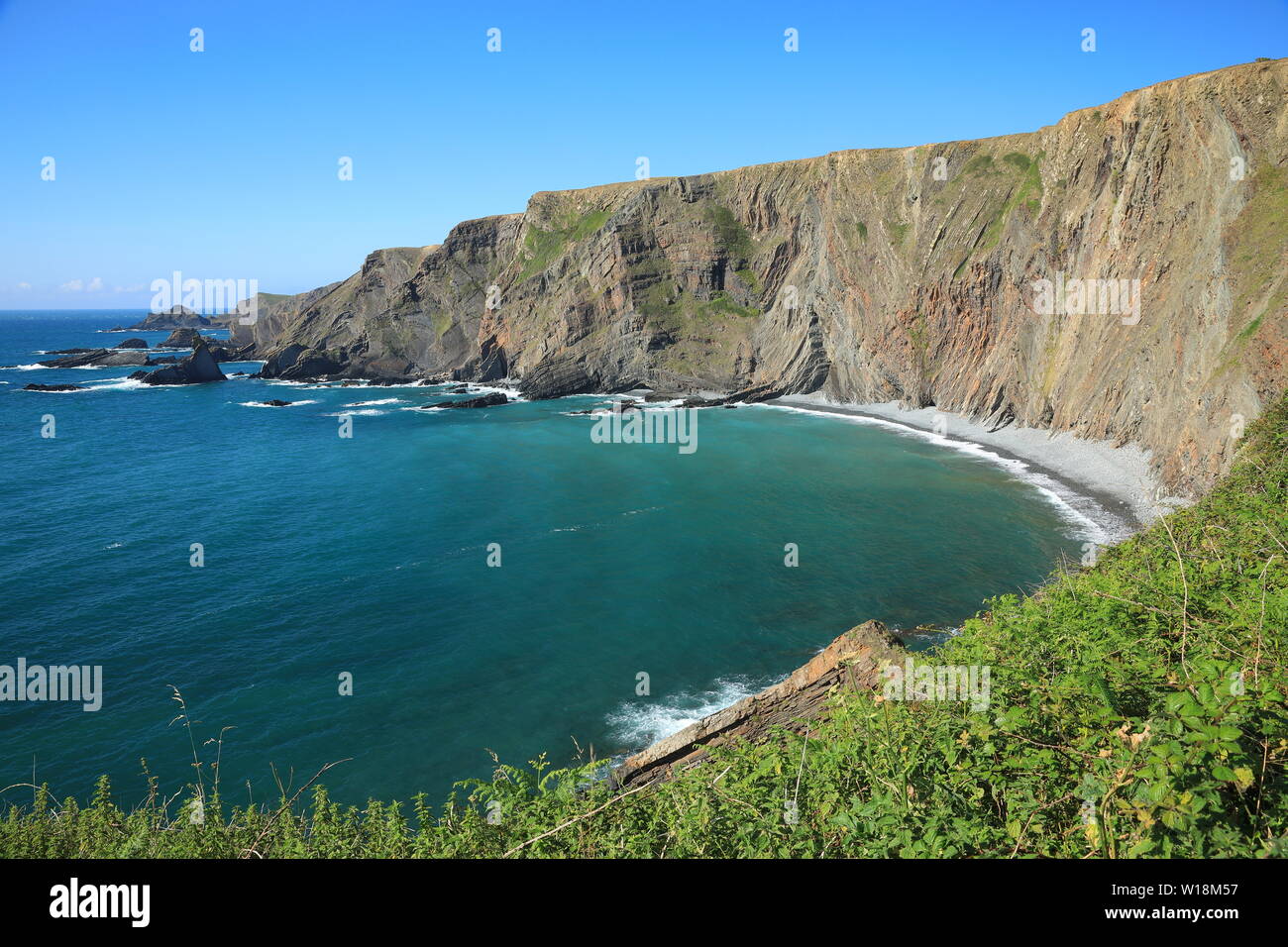 Devon hartland hi-res stock photography and images - Alamy