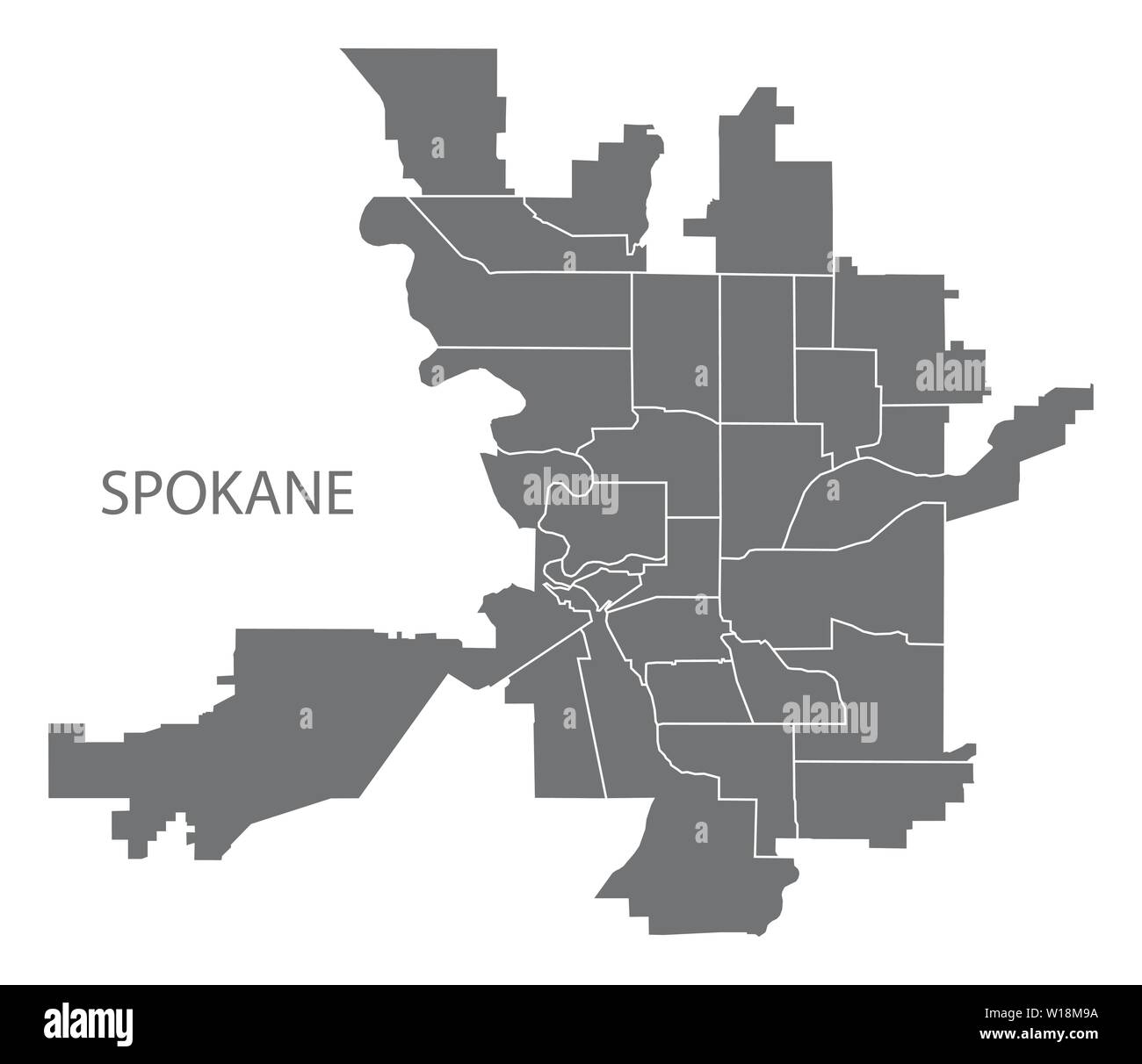 Spokane neighborhoods hi-res stock photography and images - Alamy