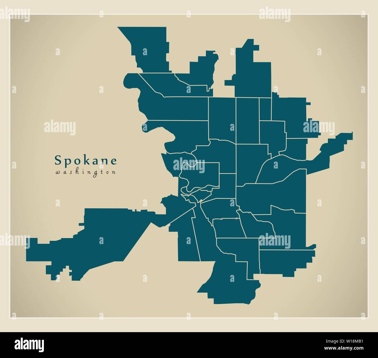 Spokane neighborhoods hi-res stock photography and images - Alamy