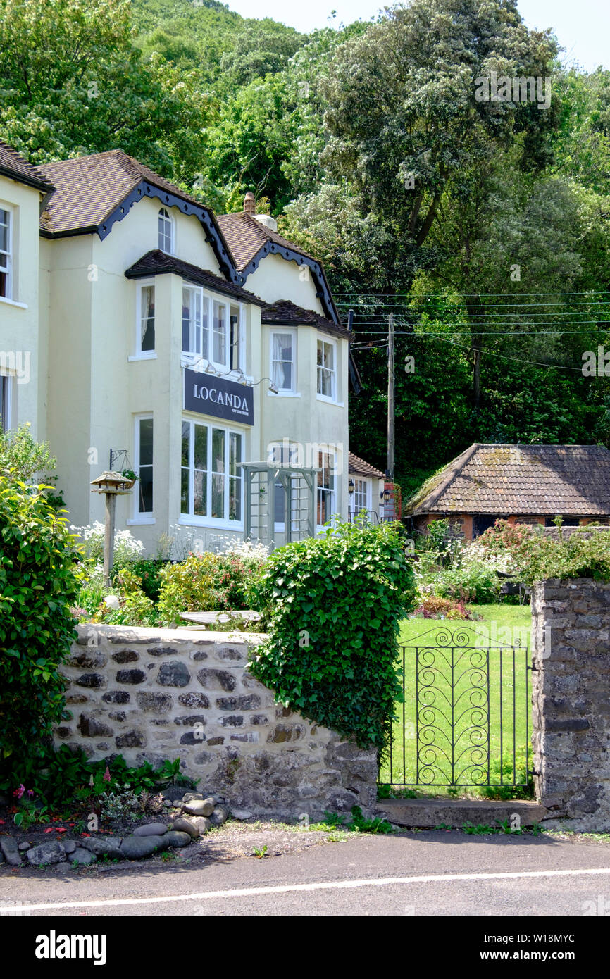 Porlock weir locanda hi-res stock photography and images - Alamy