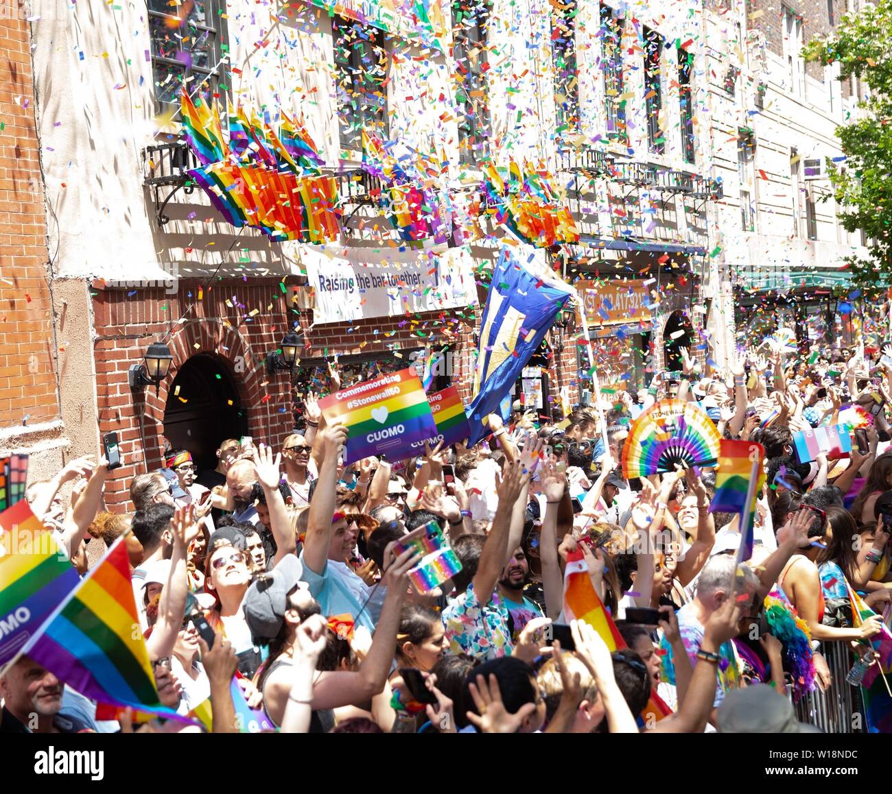 Nyc pride parade 2019 hi-res stock photography and images - Alamy