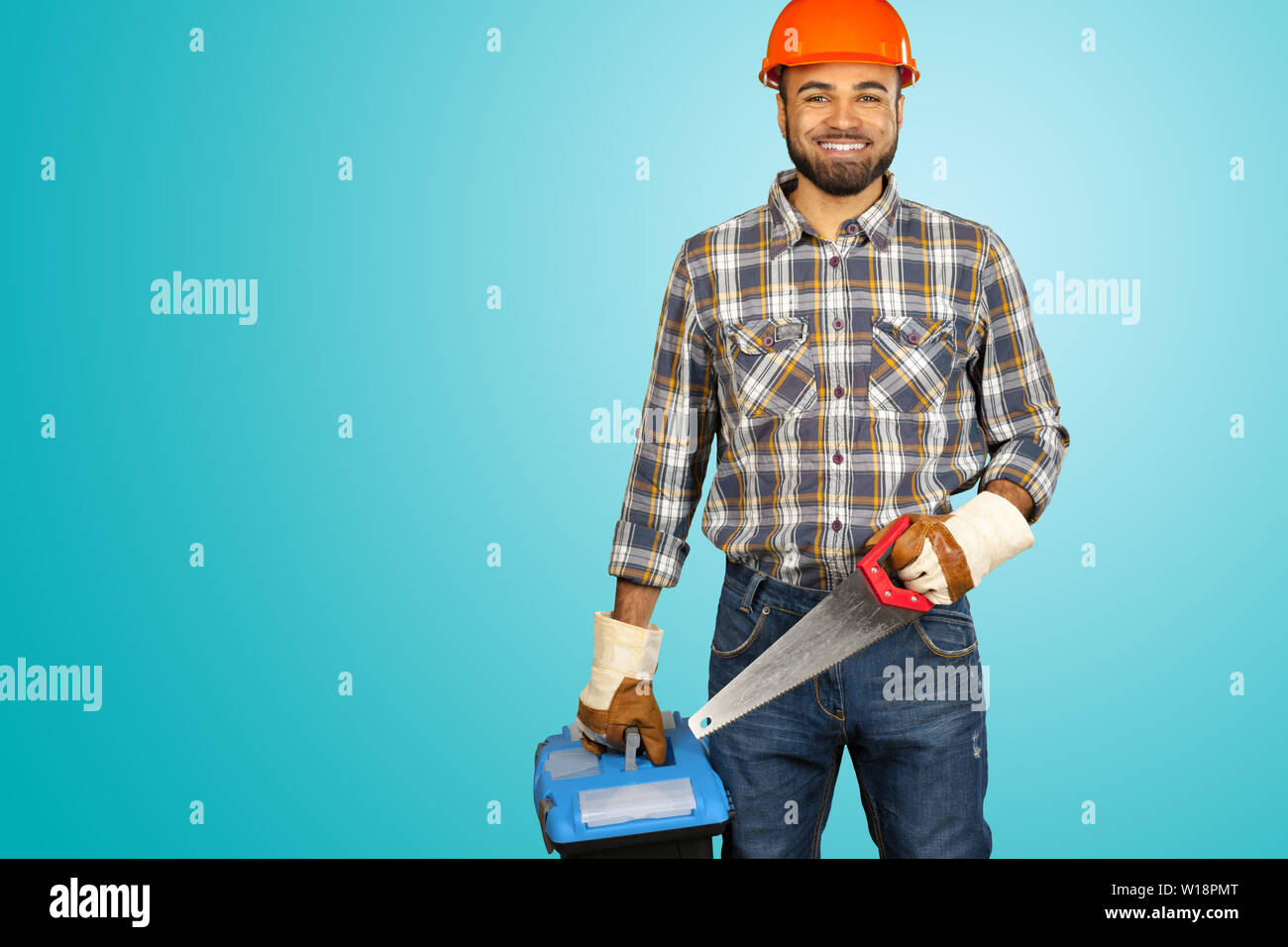 male construction worker Stock Photo - Alamy