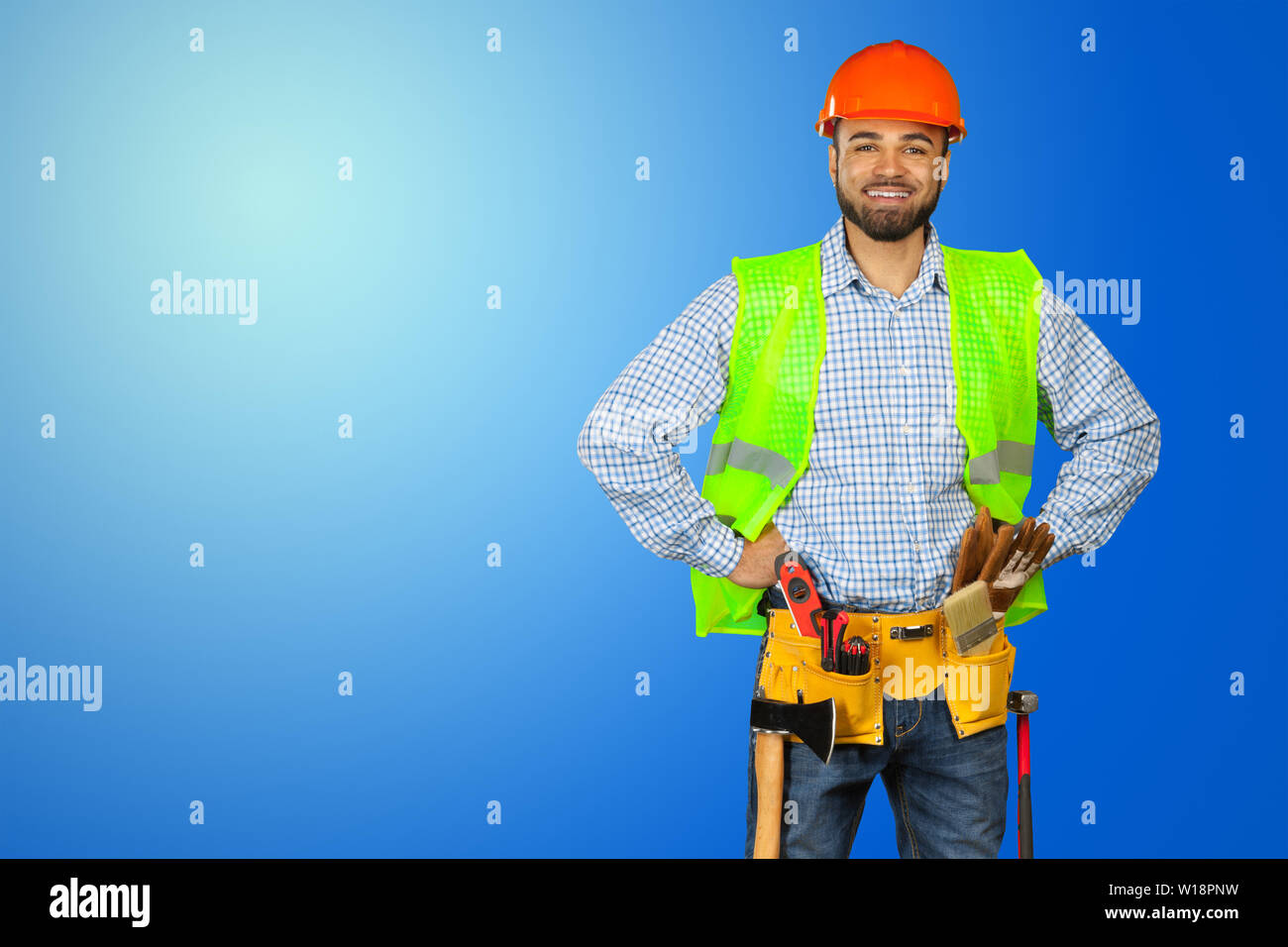 male construction worker Stock Photo - Alamy
