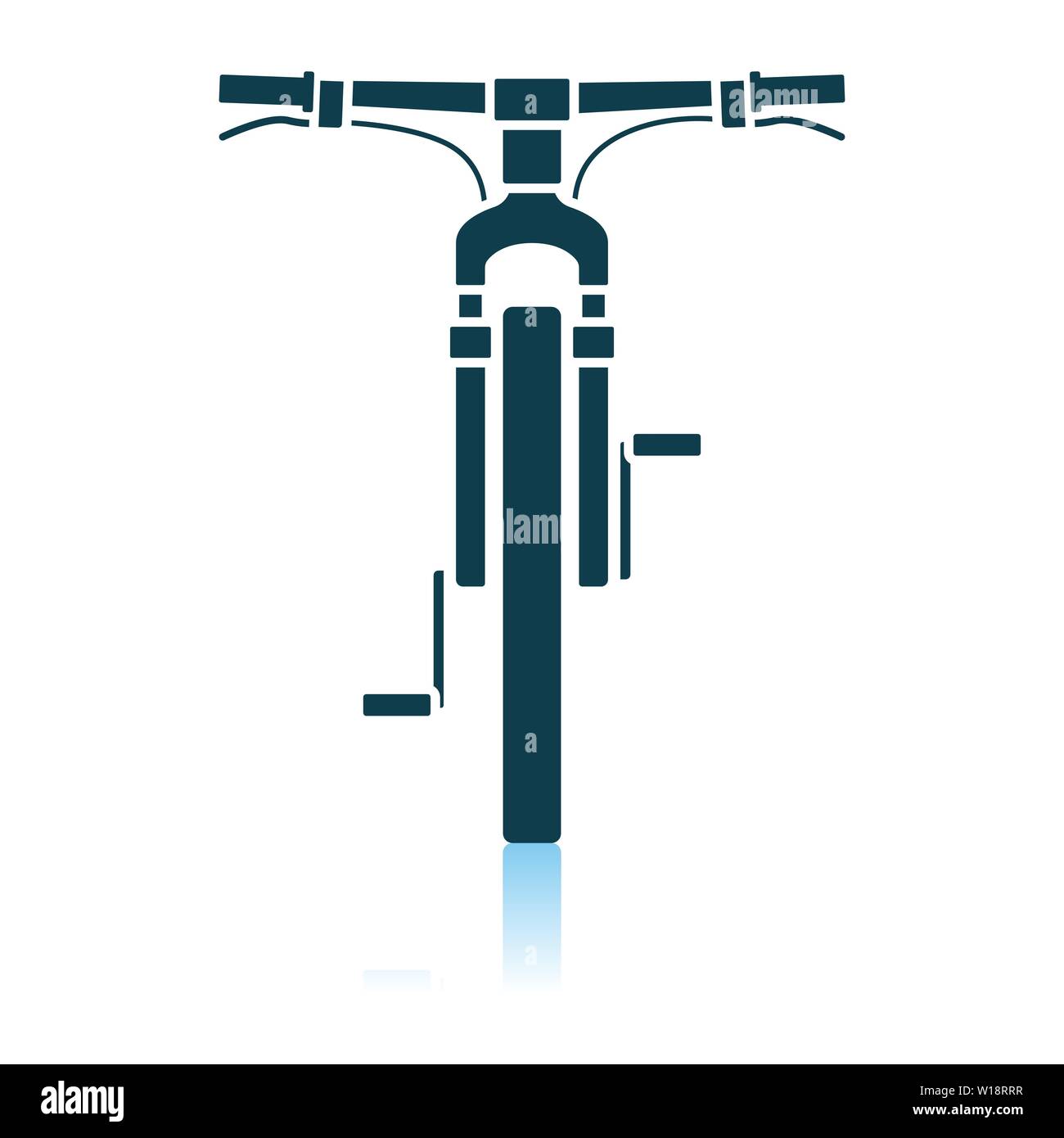Front view of bike ride Stock Vector Images - Alamy