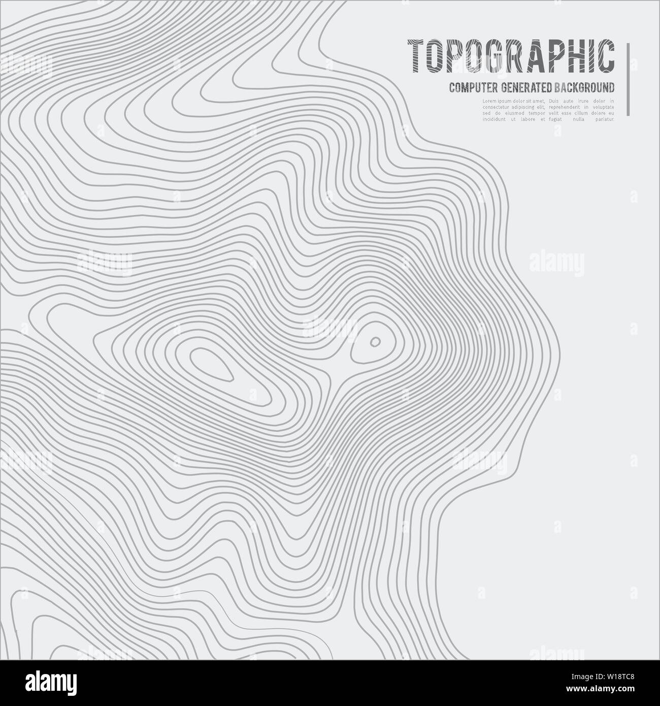 Typographic maps hi-res stock photography and images - Alamy