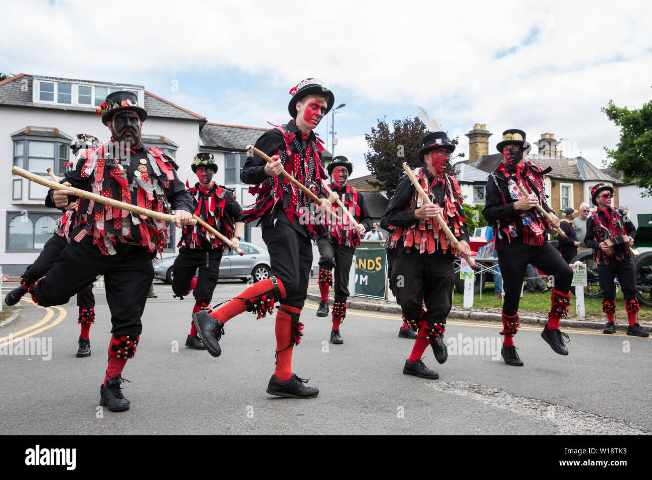 Black faced dancers hi-res stock photography and images - Alamy