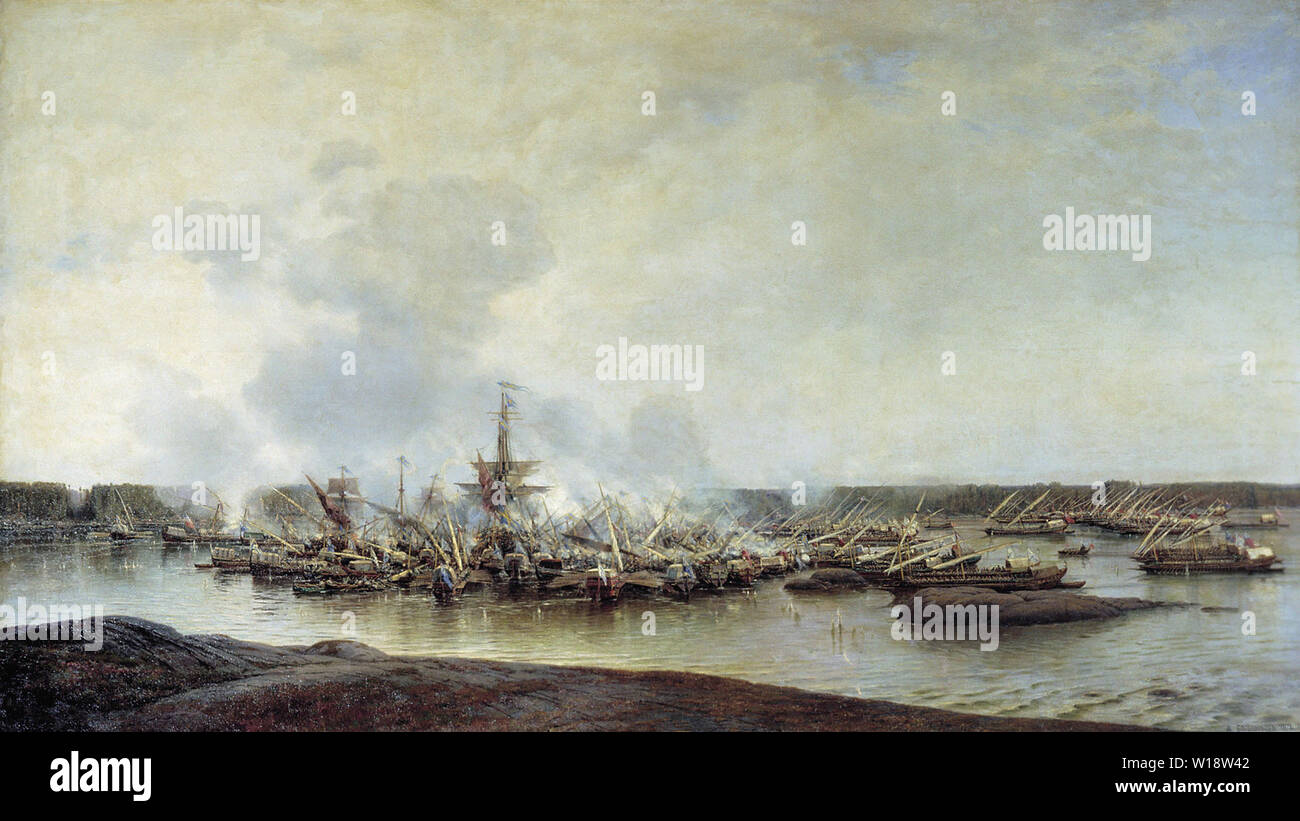 The battle of gangut hi-res stock photography and images - Alamy