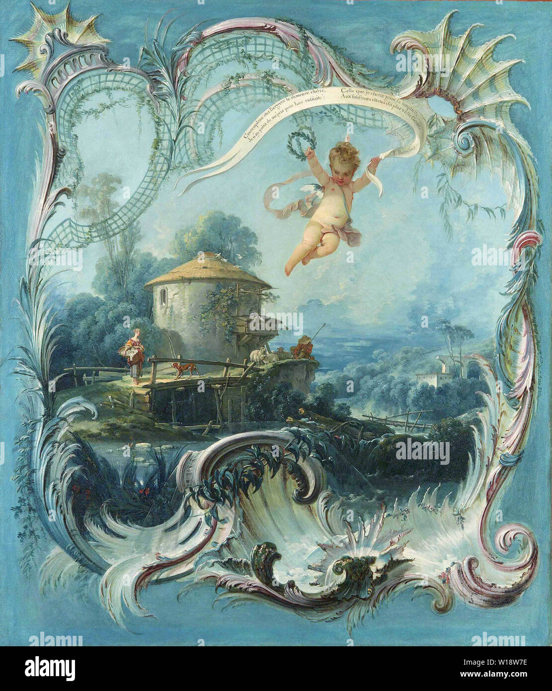 Francois boucher pastoral hi-res stock photography and images - Alamy